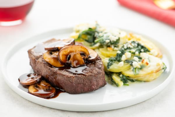 Sirloin and Mushroom Demi-Glace Recipe - Home Chef