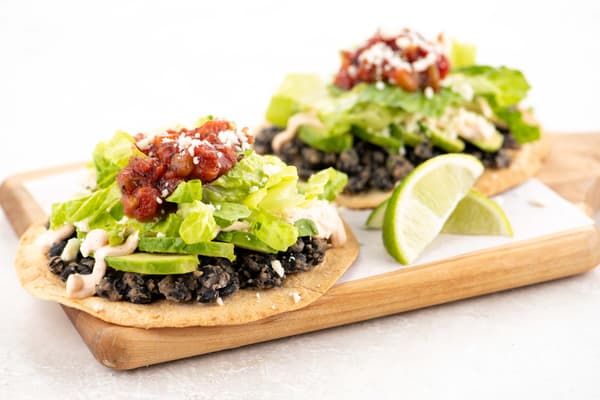 Avocado and Black Bean Tostadas Recipe - Home Chef