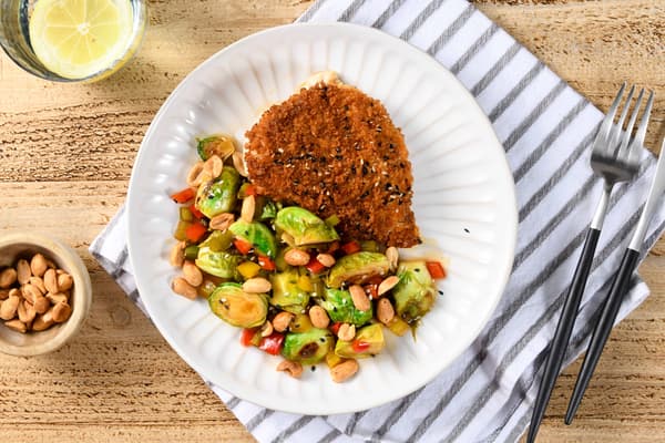 Sesame-Crusted Chicken Recipe - Home Chef