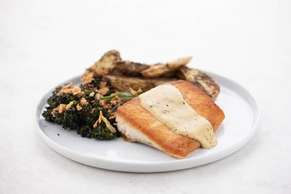 Yellowtail and Tuscan-Style Herb Sauce Recipe - Home Chef