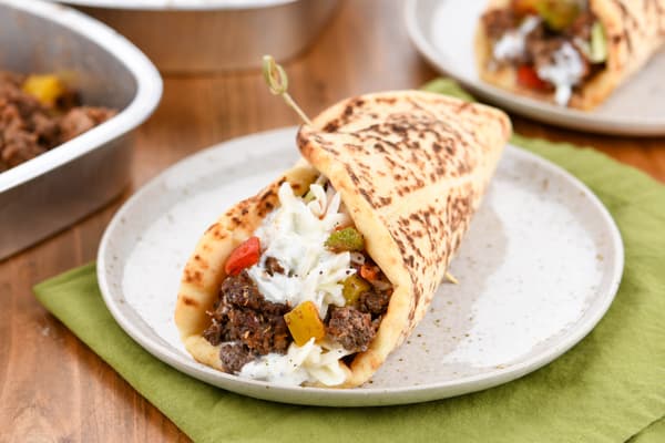 Persian-Style Ground Beef Wrap Recipe - Home Chef