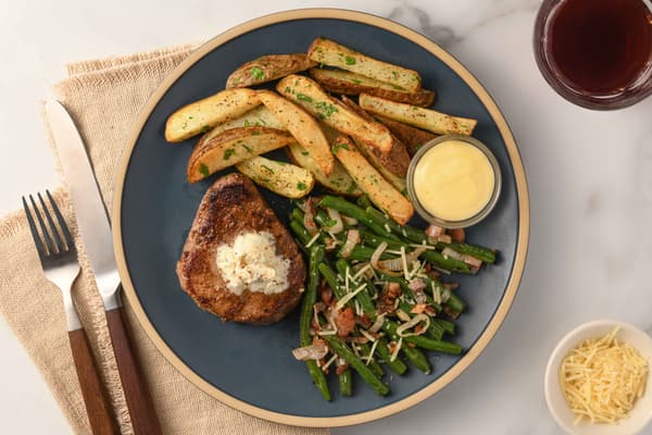 Filets Mignon Steak Frites with Truffle Aioli Recipe - Home Chef