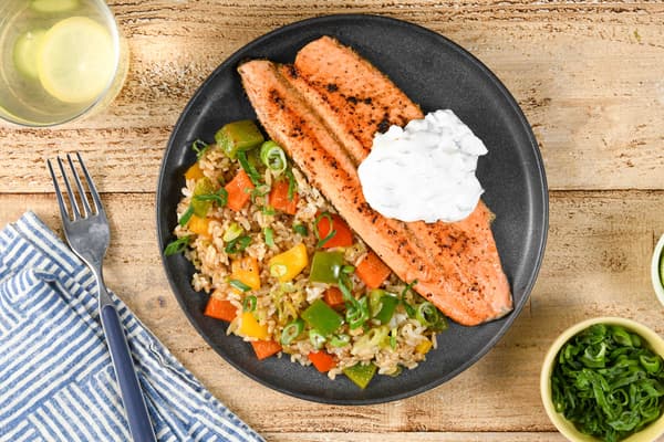 Citrus Mojo Trout with Cilantro Lime Crema Recipe - Home Chef