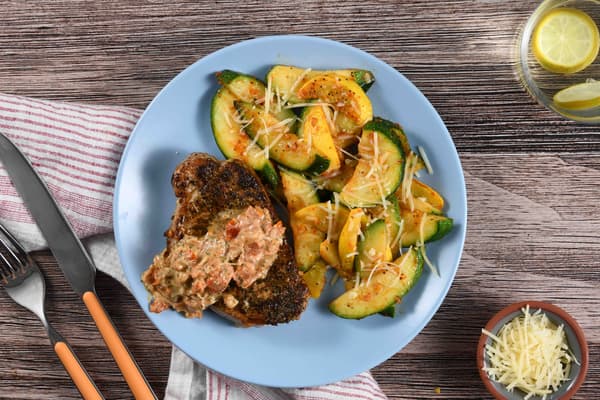 Herbed Tomato Cream Pork Chop Recipe - Home Chef