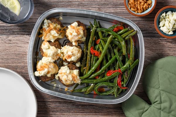 Steakhouse Meatballs with Blue Cheese Recipe - Home Chef
