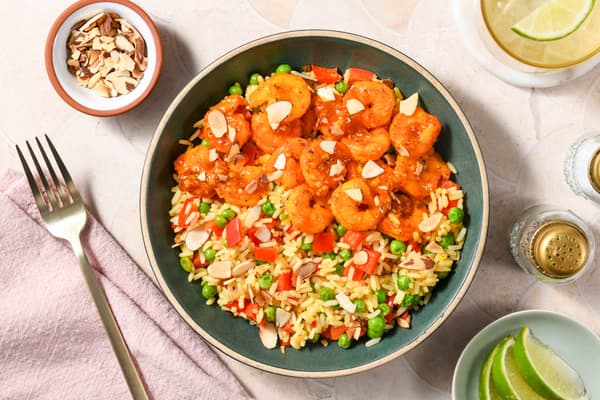 Apricot-Glazed Shrimp Recipe - Home Chef