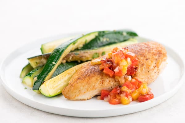 Roasted Chicken and Mango Salsa Recipe - Home Chef