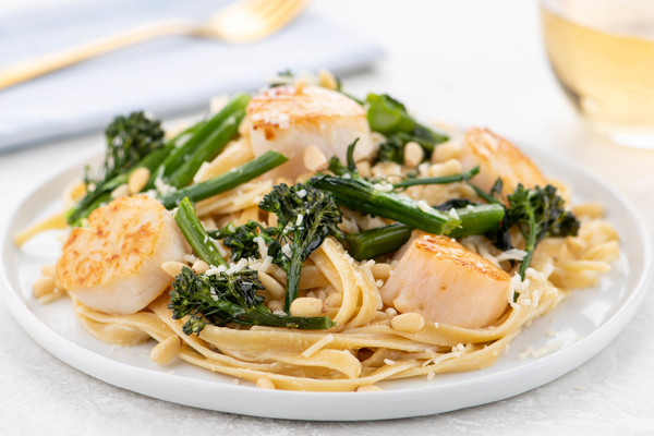 Scallops and Lemon Fettuccine Alfredo Recipe - Home Chef