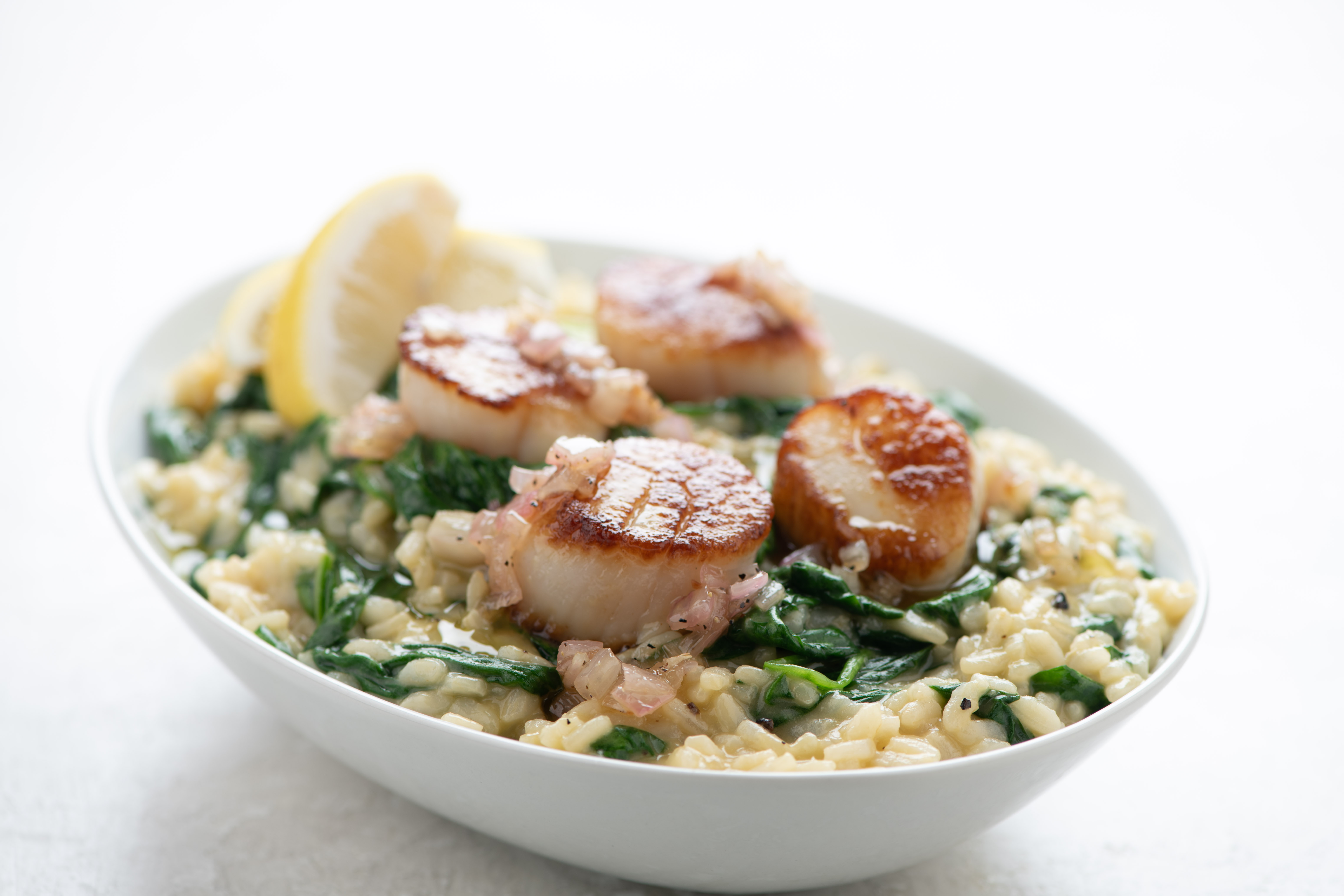 Lemon and Basil Oil Scallops Recipe - Home Chef