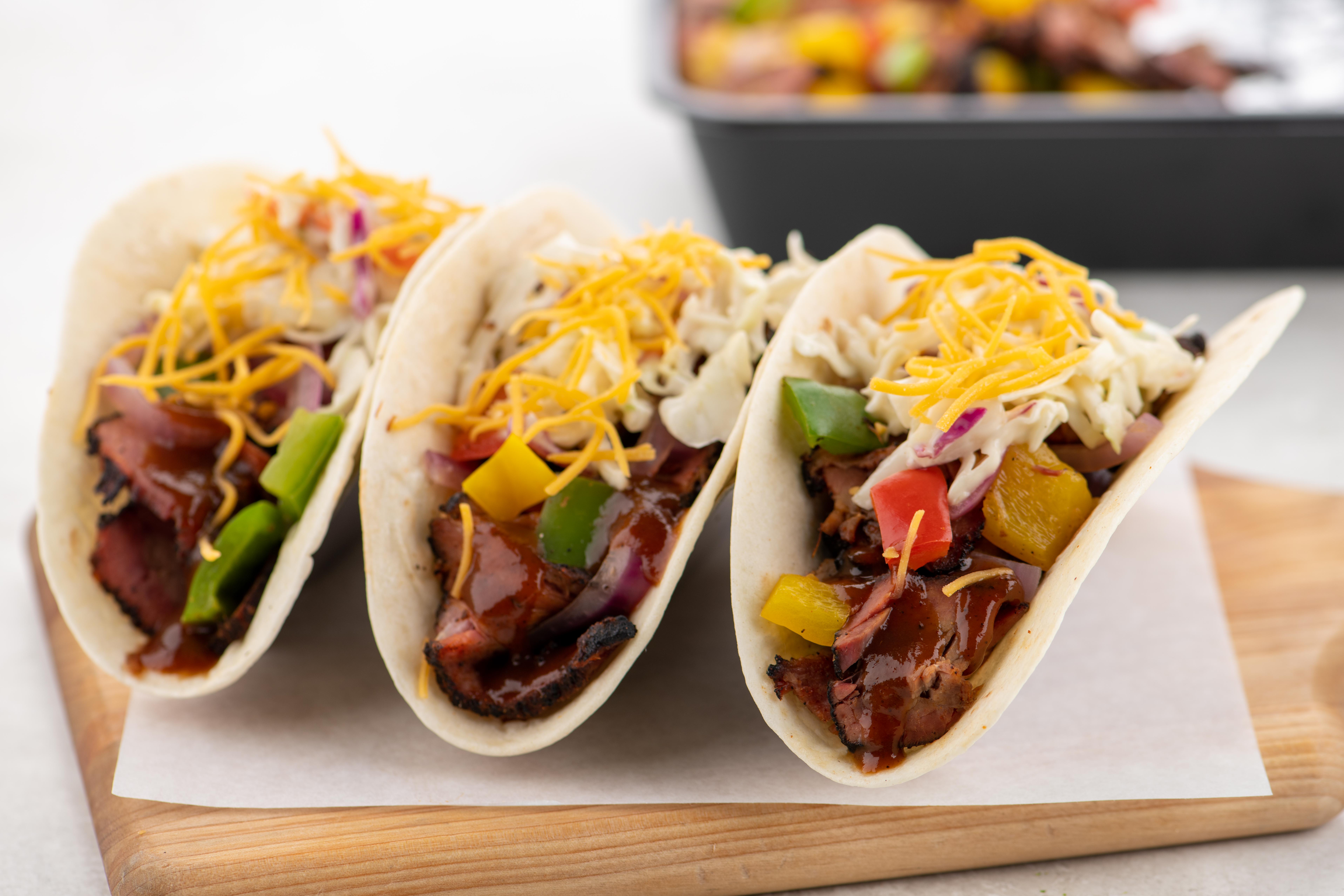 Smoky BBQ Brisket Tacos Recipe - Home Chef