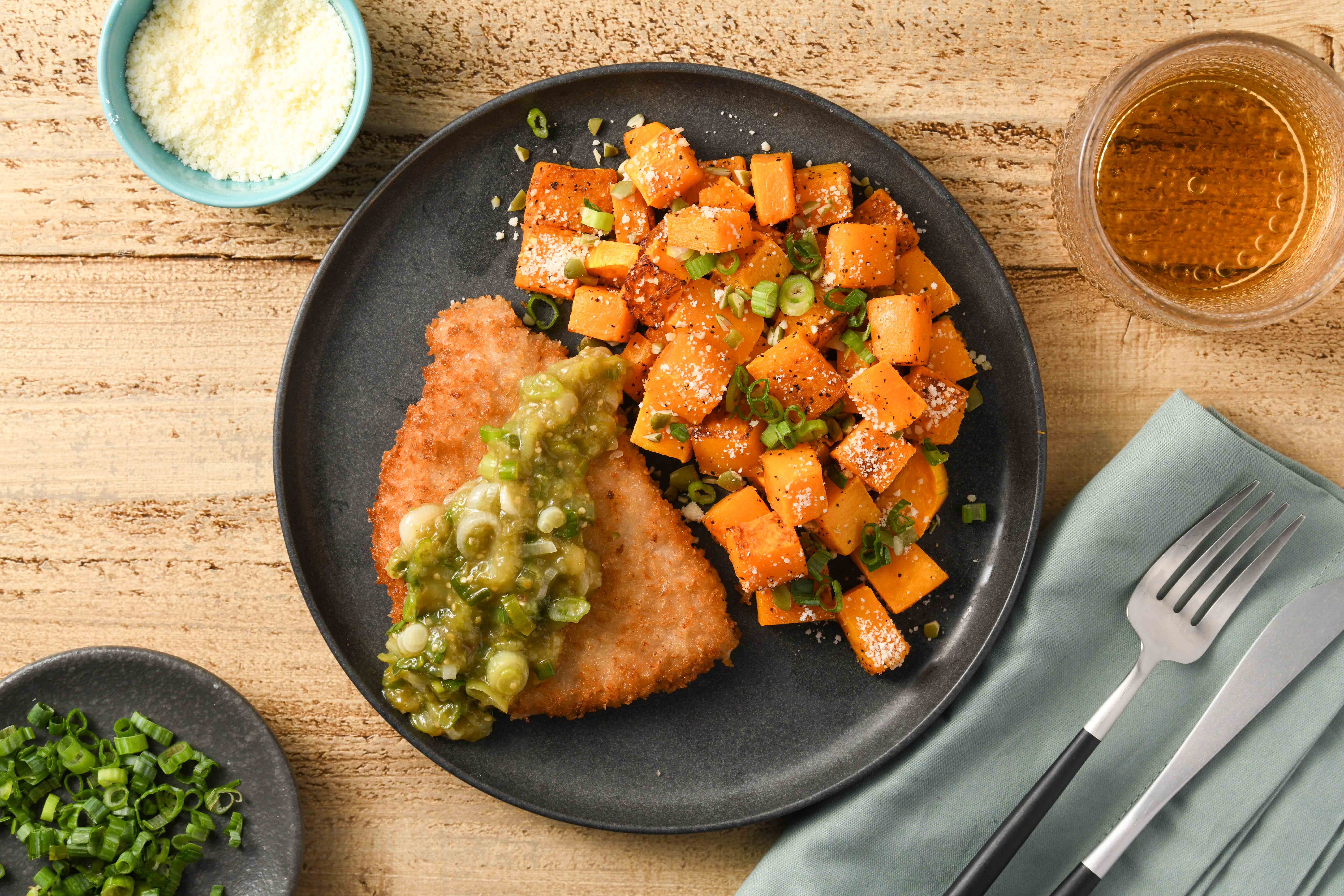 Milanese-Style Pork Chop Recipe - Home Chef