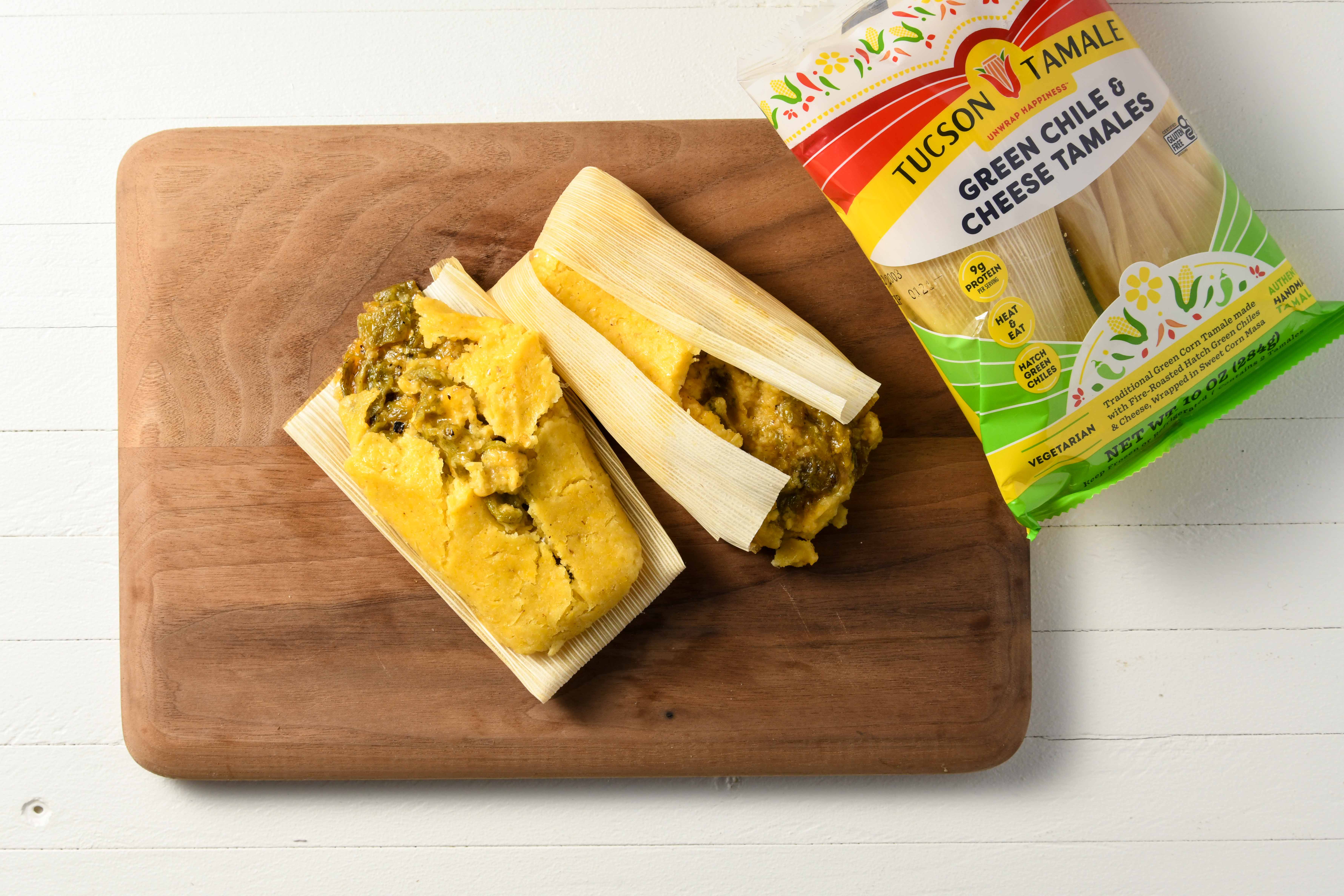 Green Chili & Cheese Tamales Recipe - Home Chef