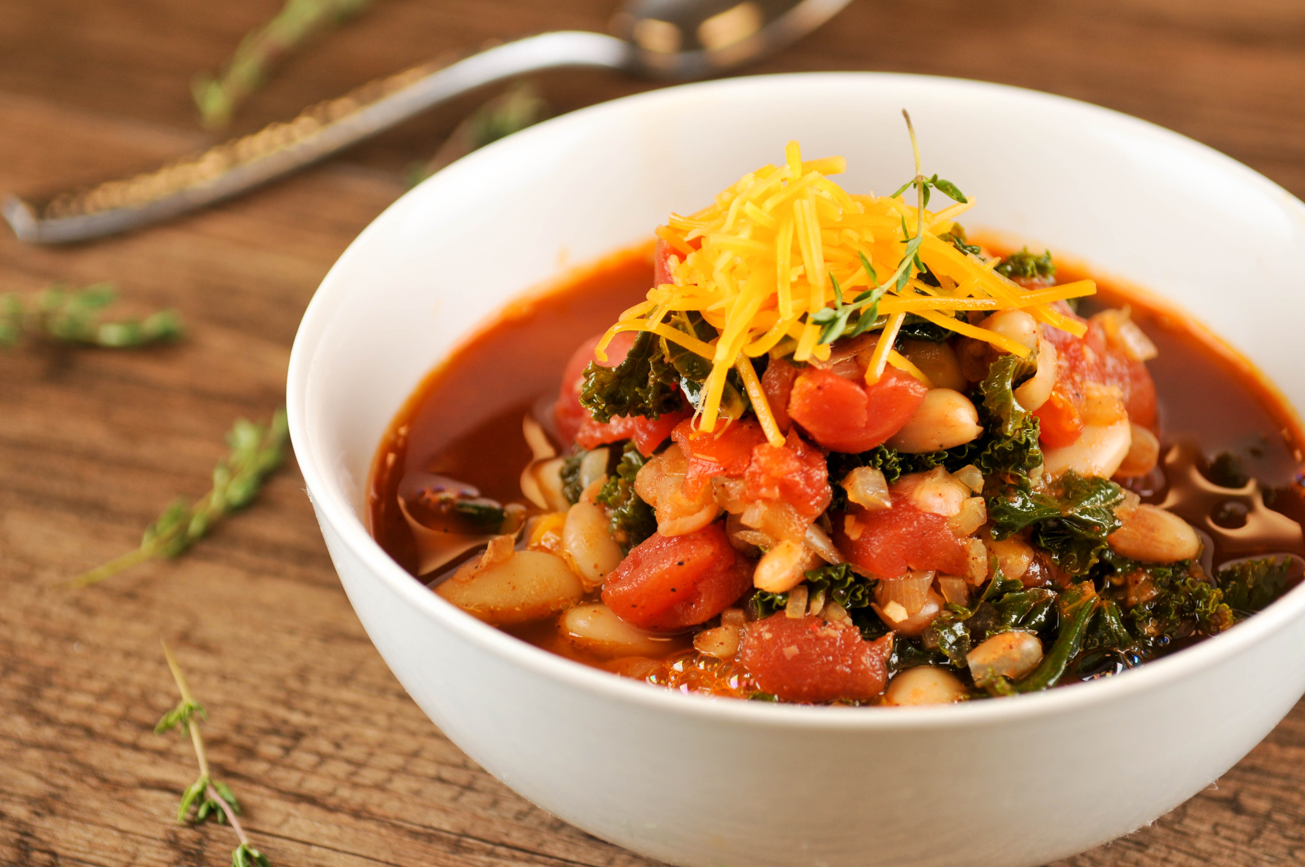 Kale and White Bean Stew Recipe - Home Chef