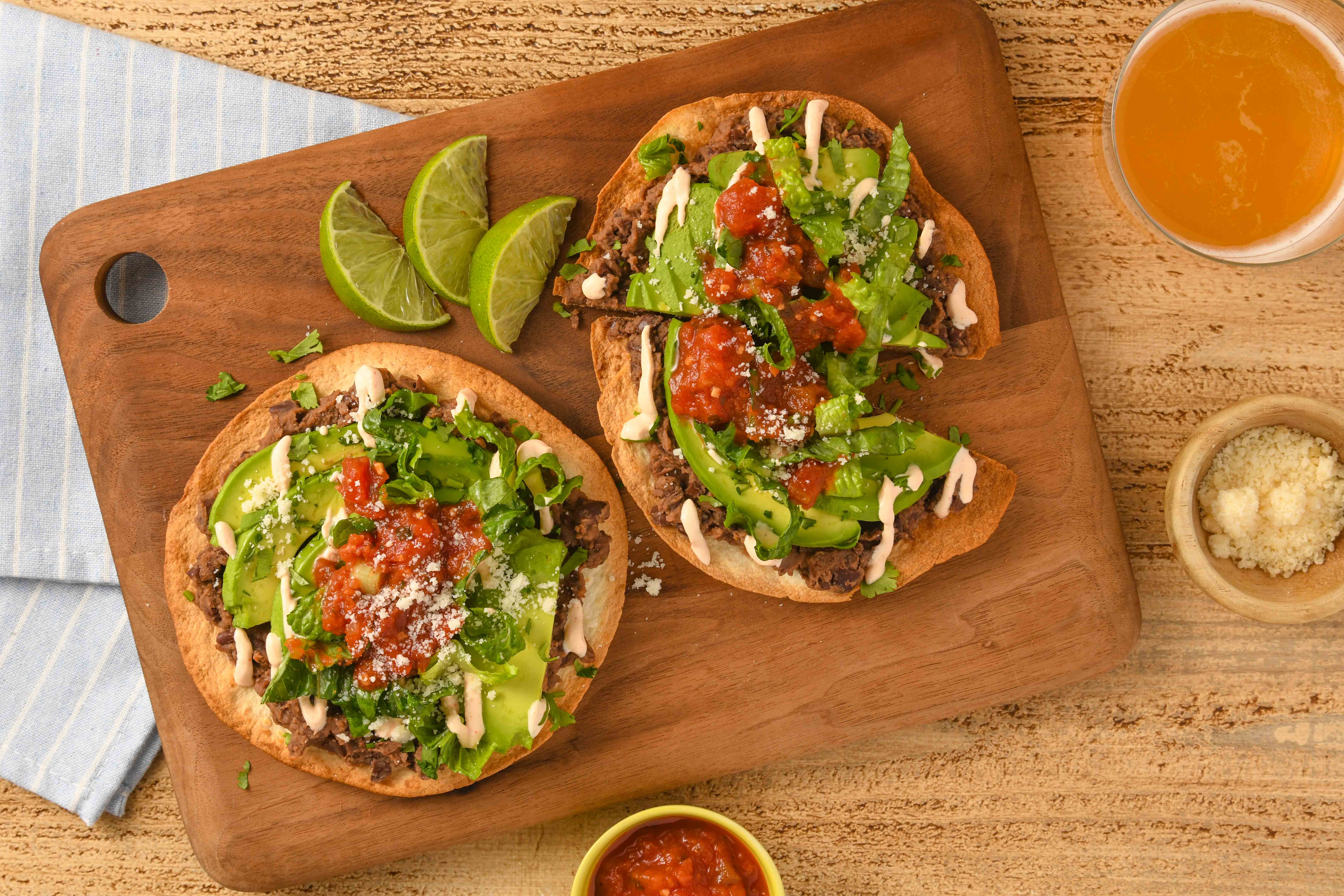 Avocado and Black Bean Tostadas Recipe - Home Chef
