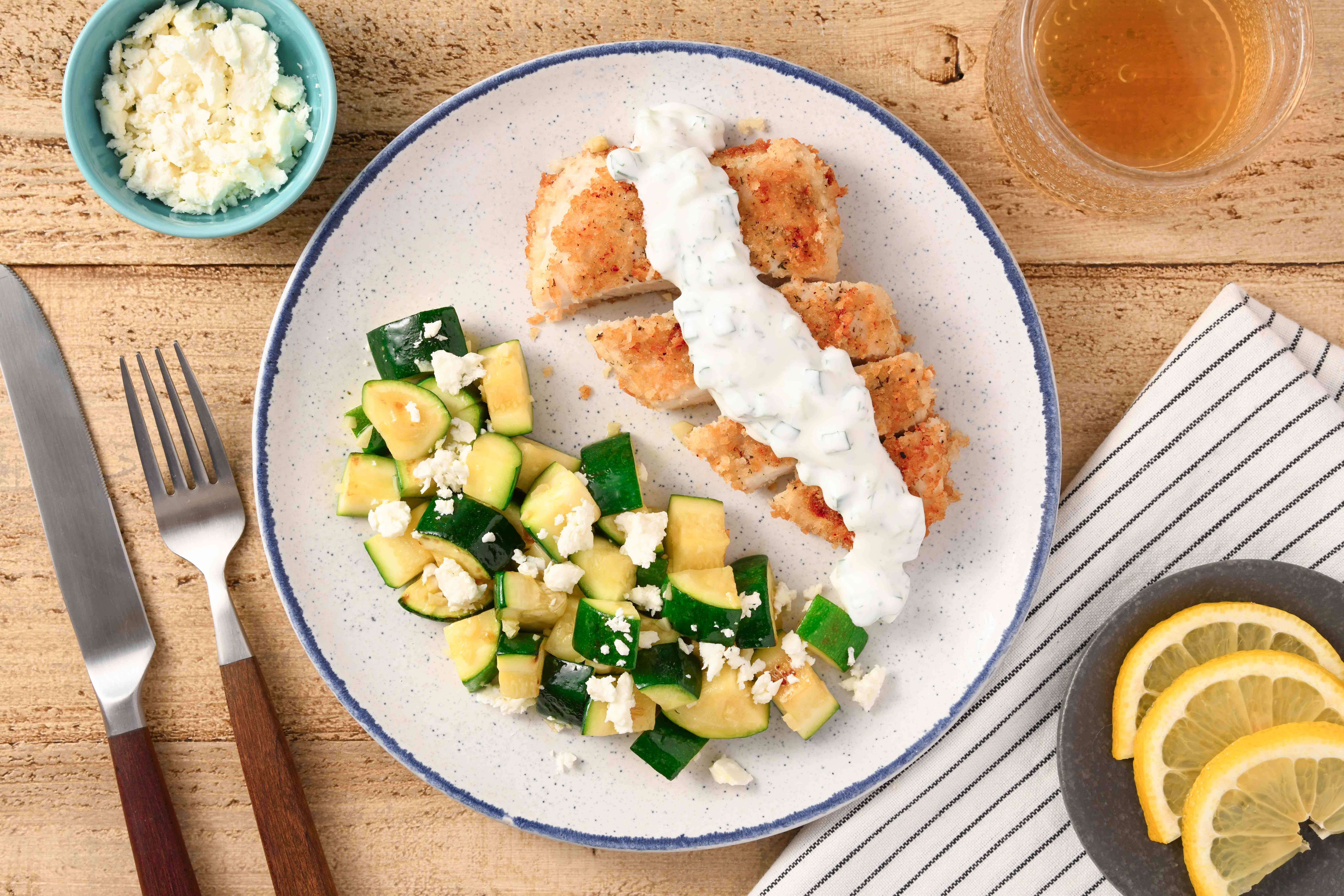 Buttermilk Chicken Schnitzel Recipe - Home Chef