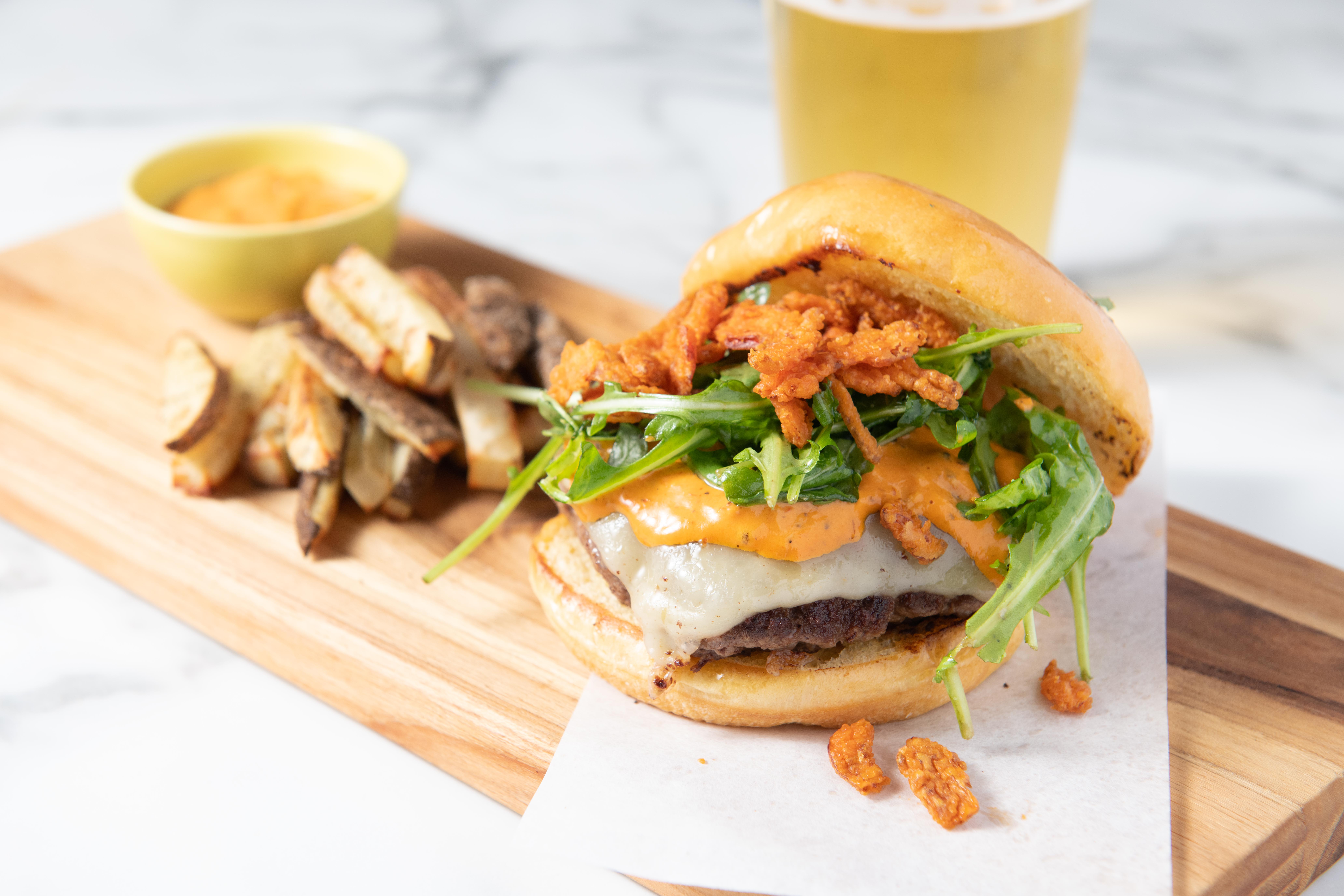 Red Pepper Beef Burger Recipe - Home Chef