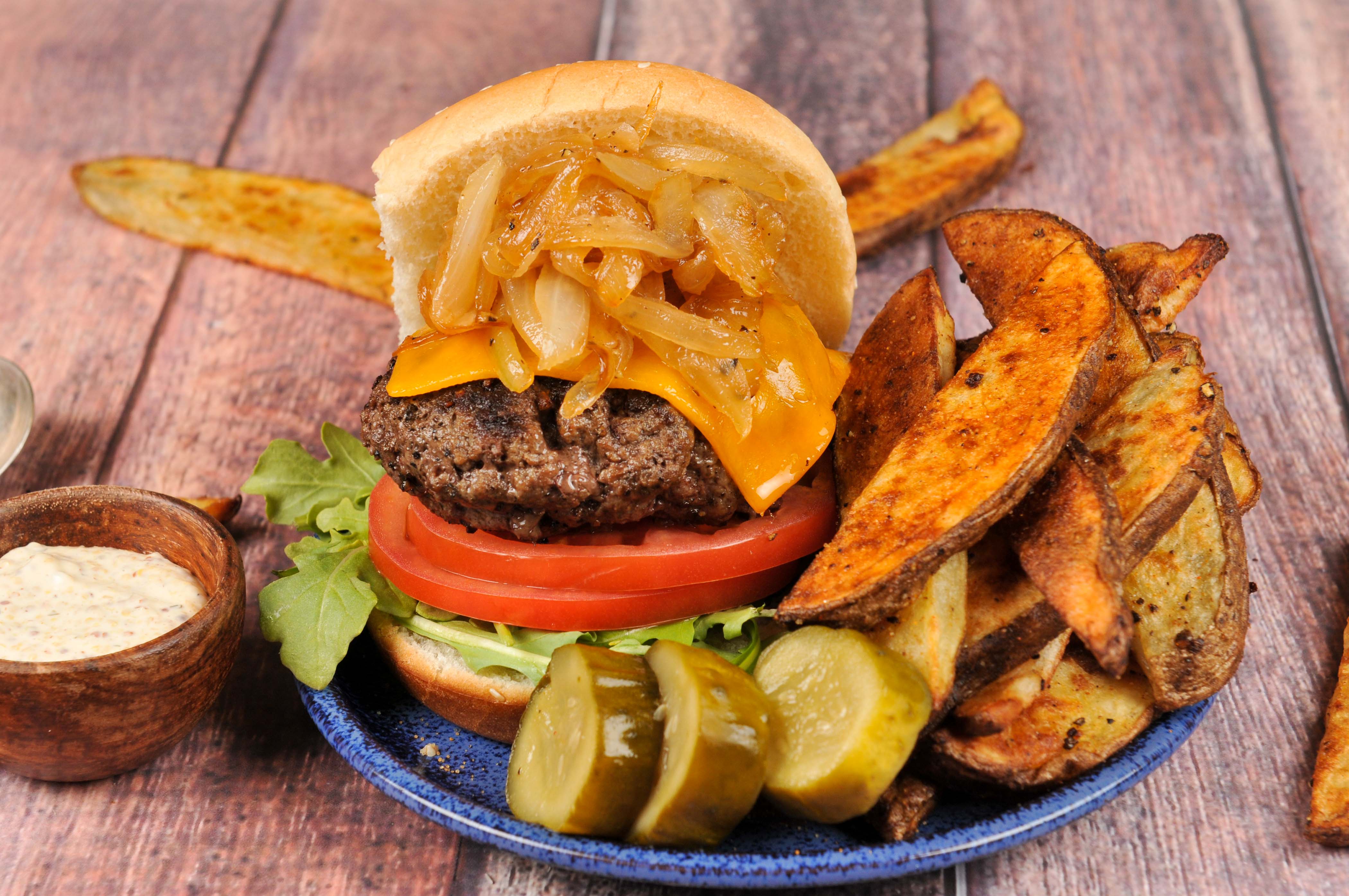 All-American Beef Burger Recipe - Home Chef