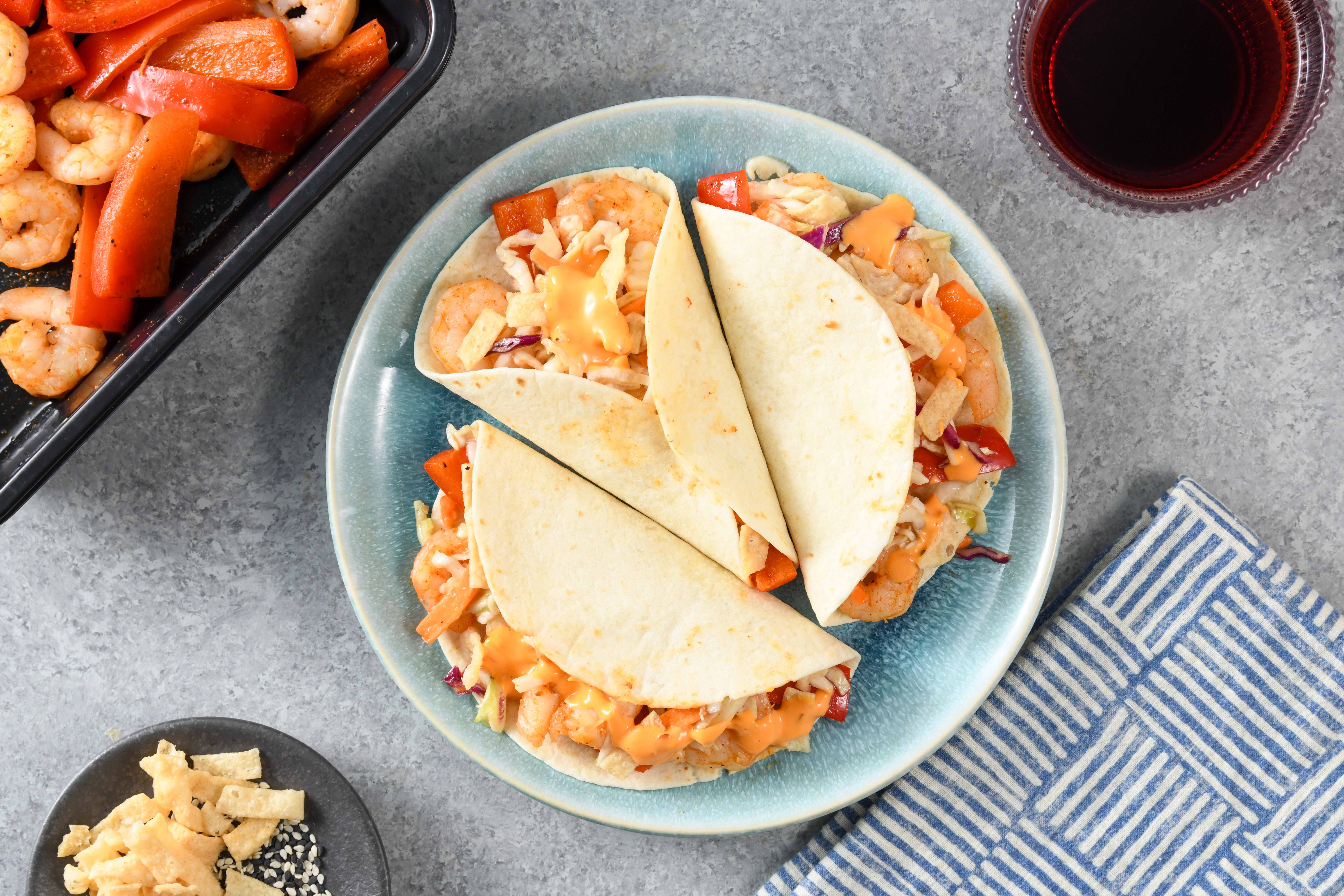 Boom Boom Shrimp Tacos Recipe - Home Chef