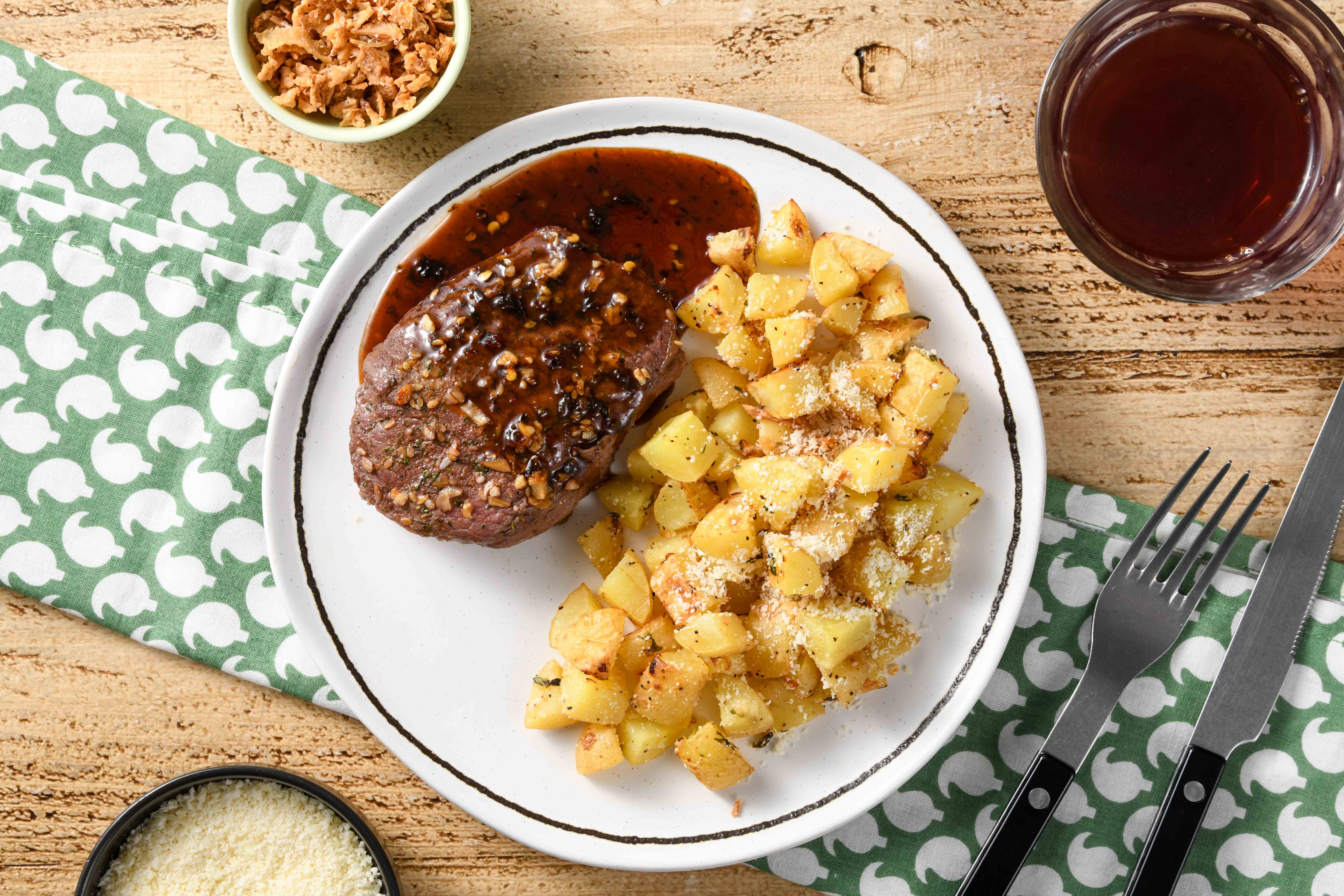 Balsamic Butter Sirloin Recipe - Home Chef