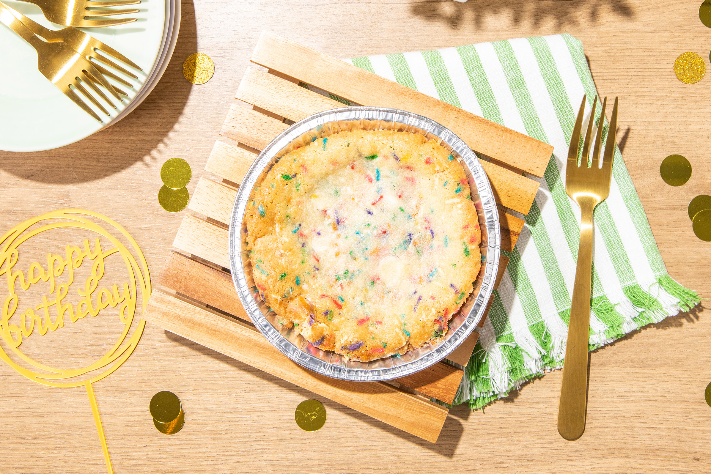 Celebration Sprinkle Cookie Skillet Recipe - Home Chef