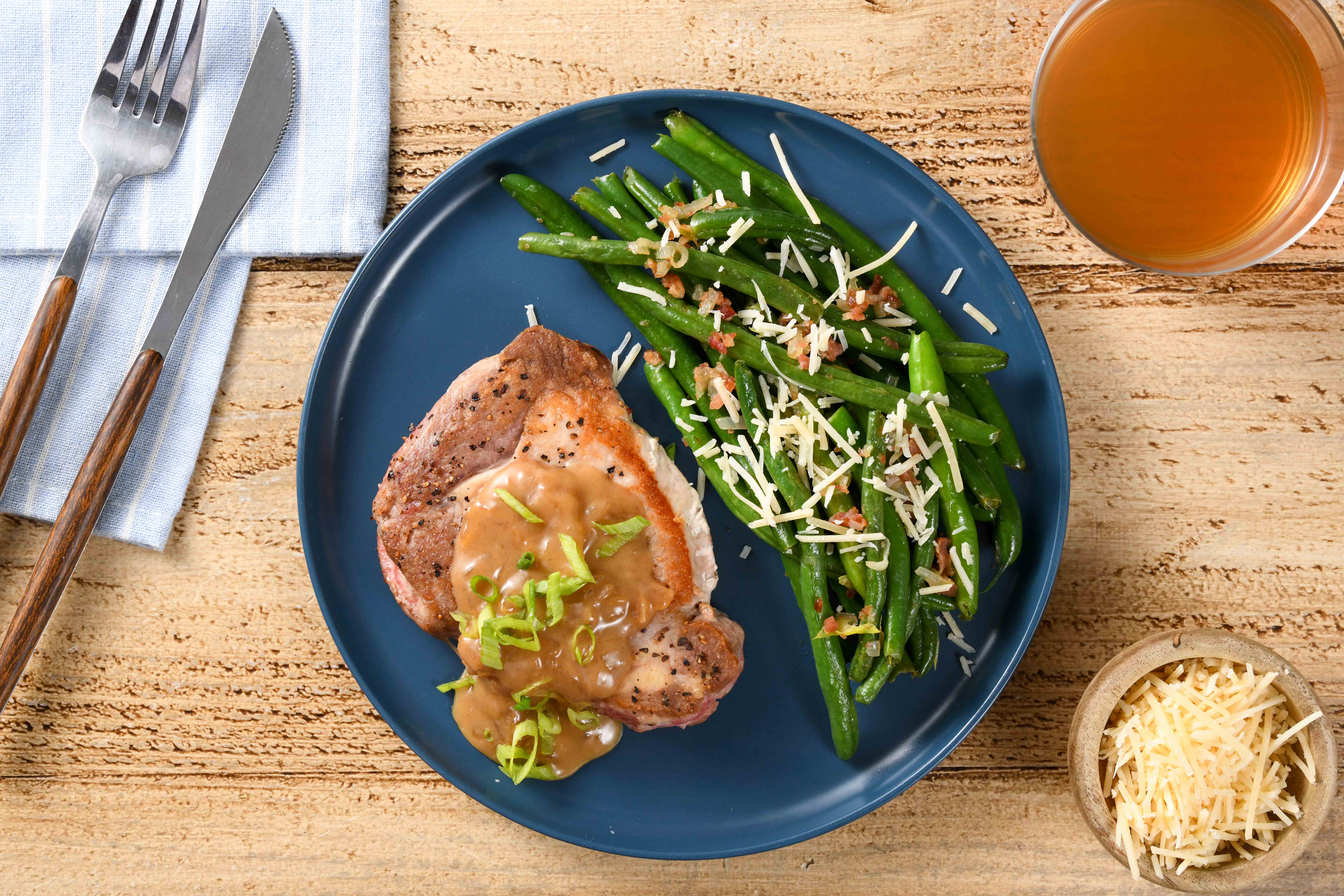 Pork Chop and Sweet Onion Demi Recipe - Home Chef