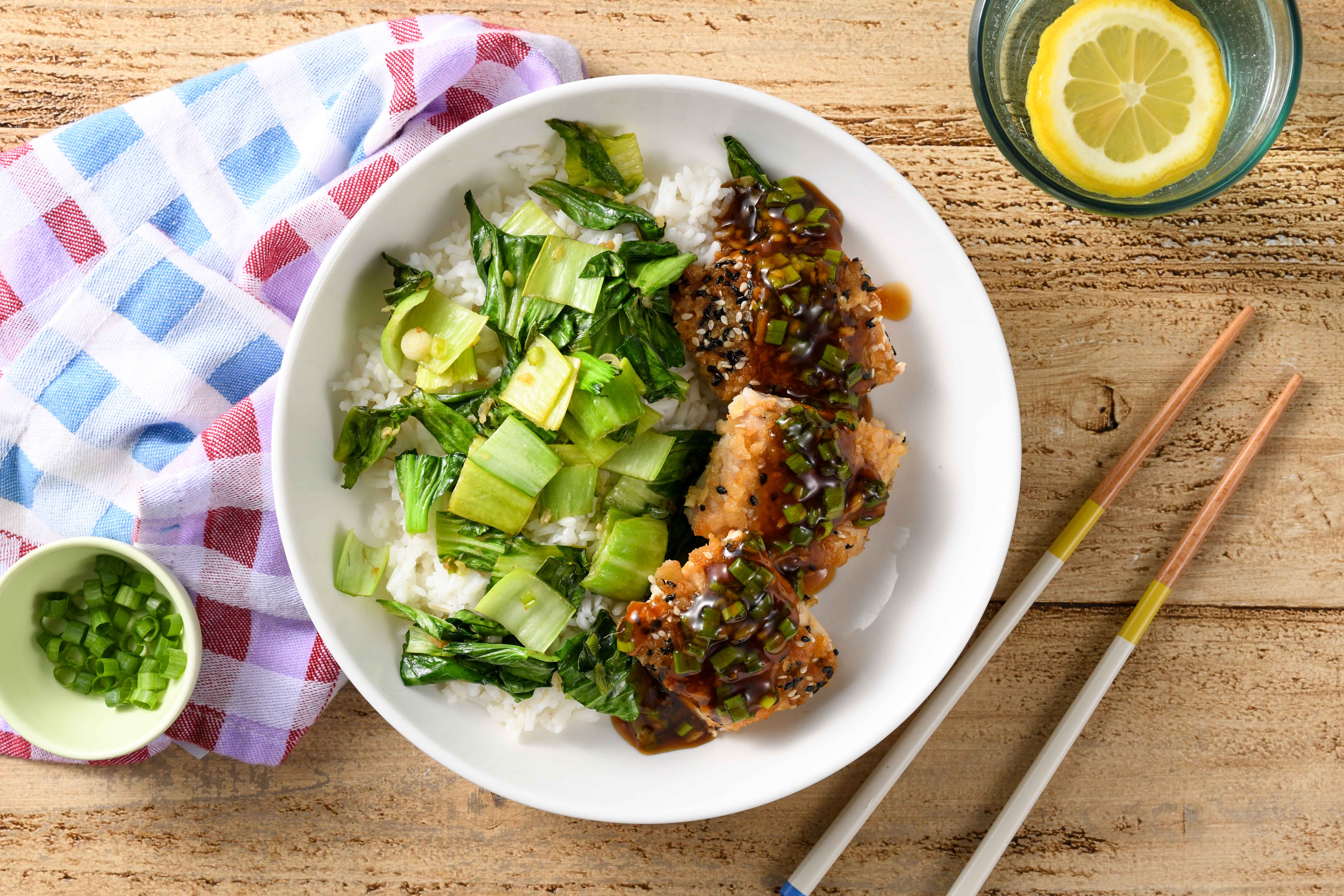Sesame Wonton-Crusted Mahi-Mahi Recipe - Home Chef