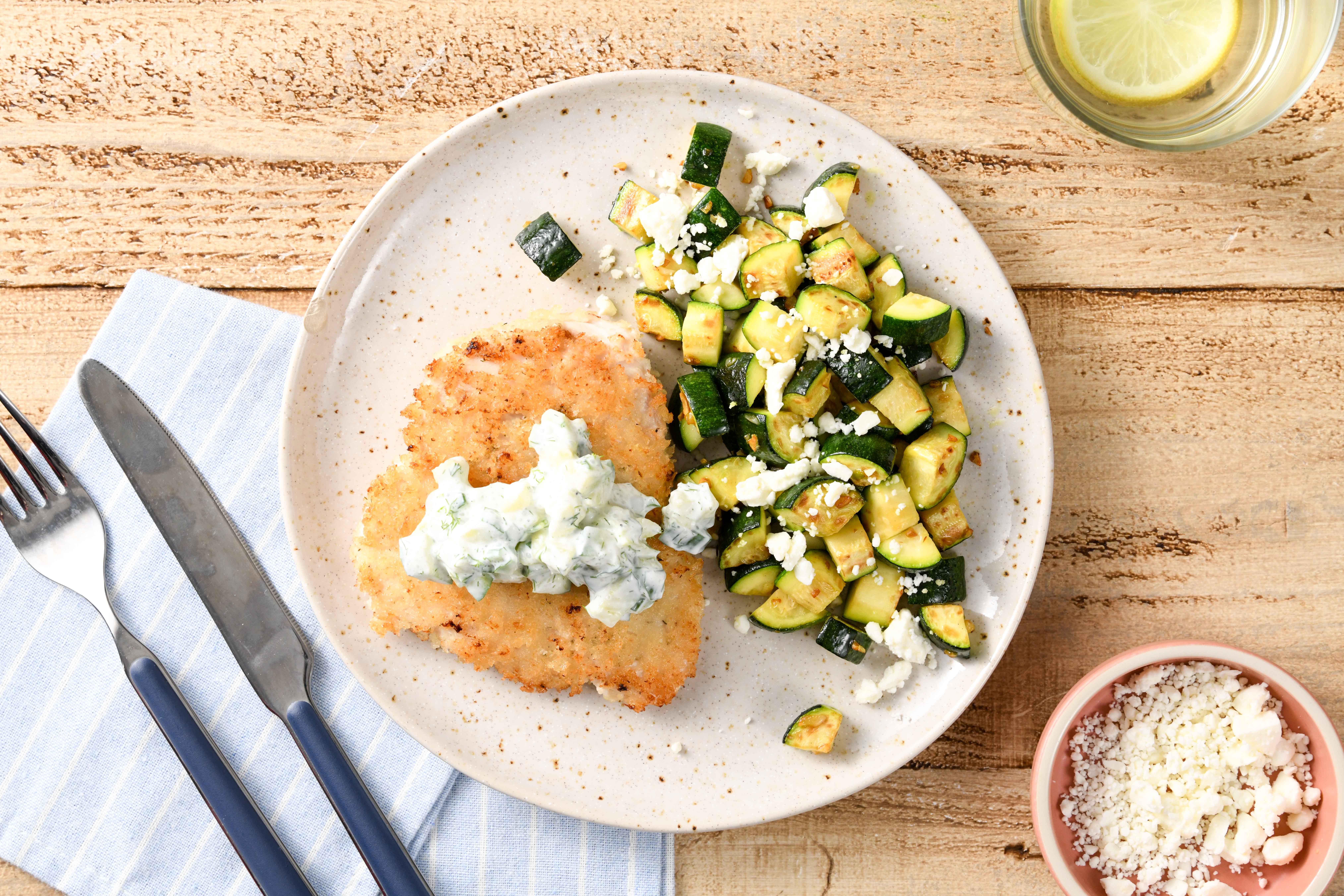 Buttermilk Chicken Schnitzel Recipe - Home Chef