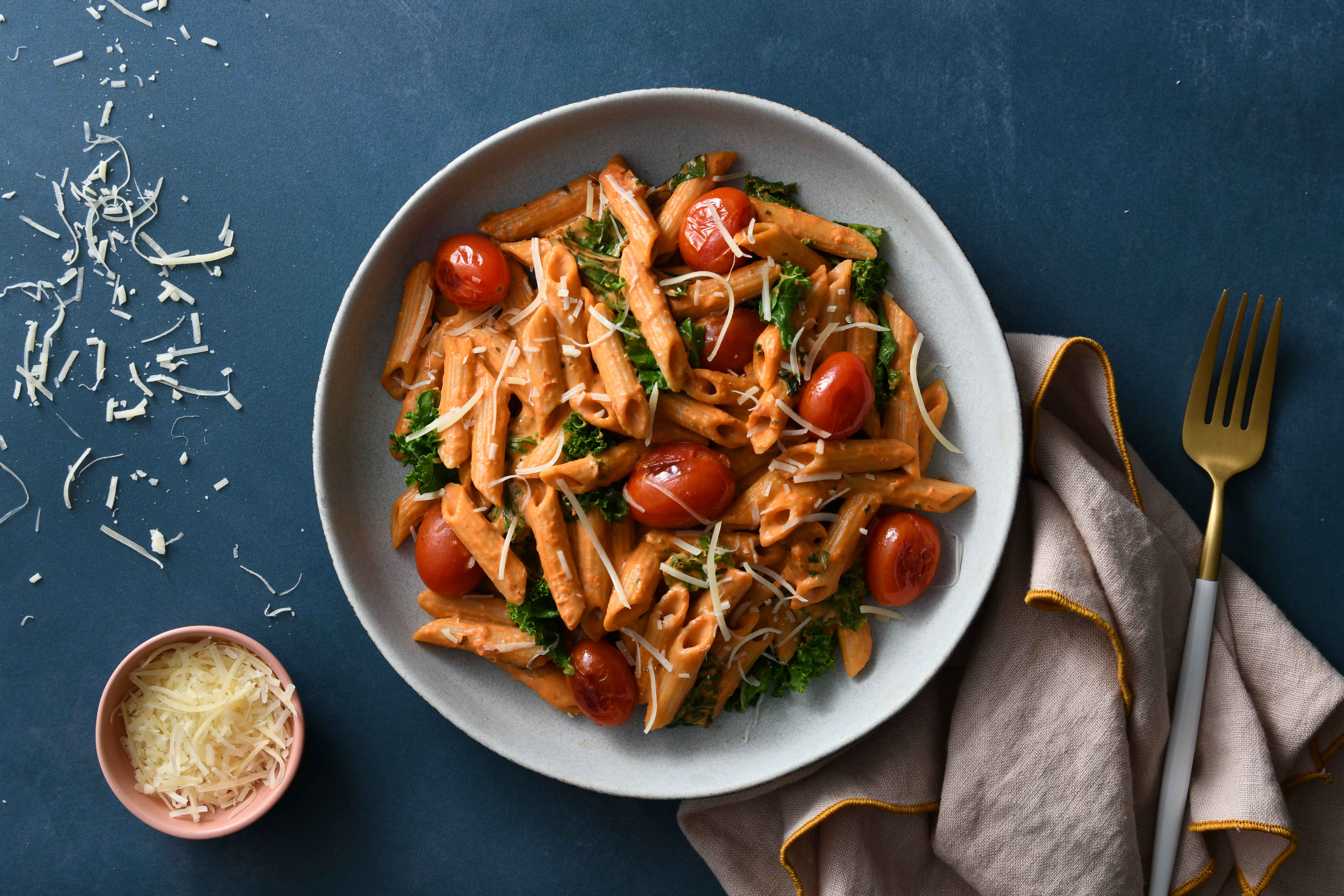 Creamy Tomato Penne Recipe - Tempo