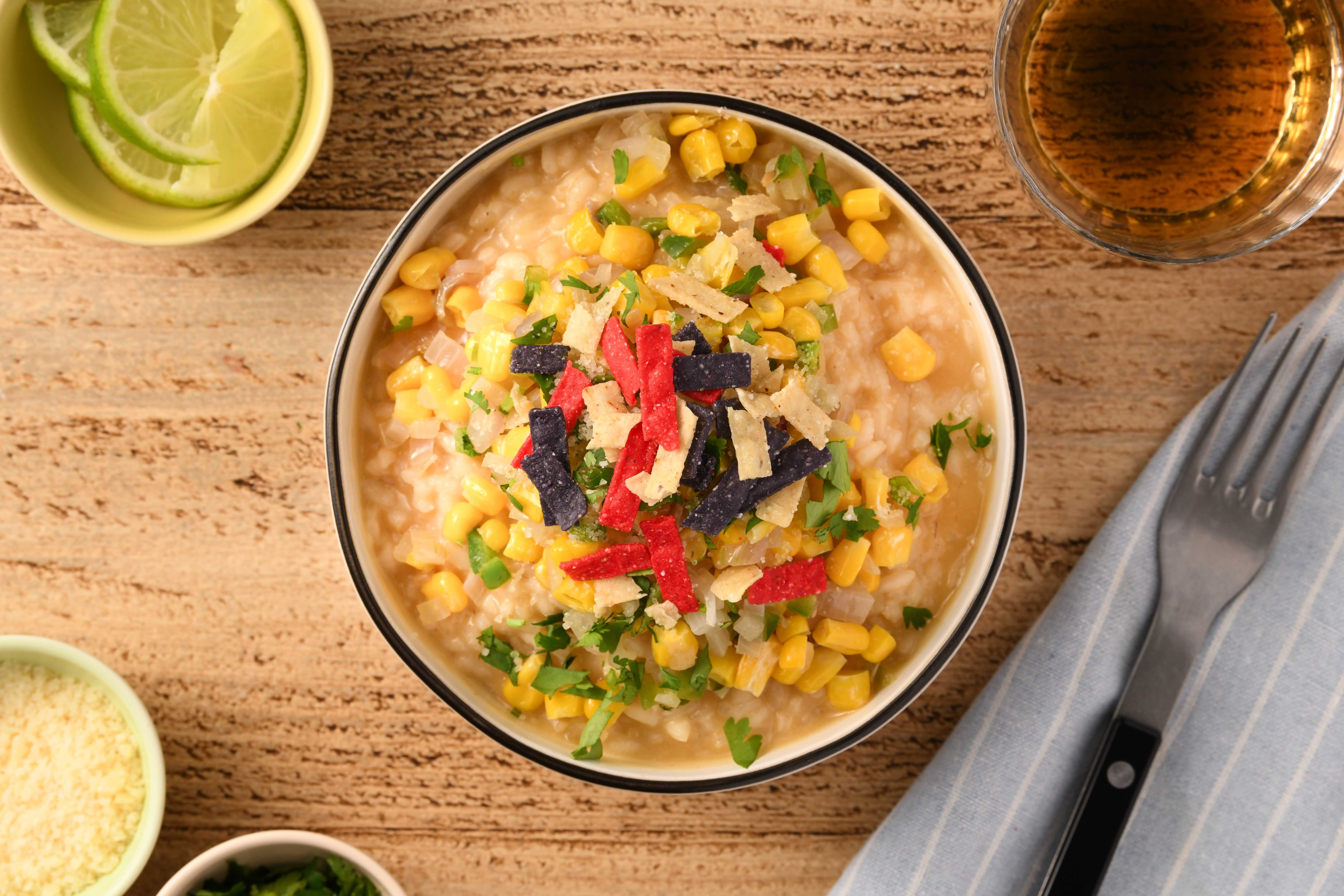 Tortilla Elotes Risotto Recipe - Home Chef