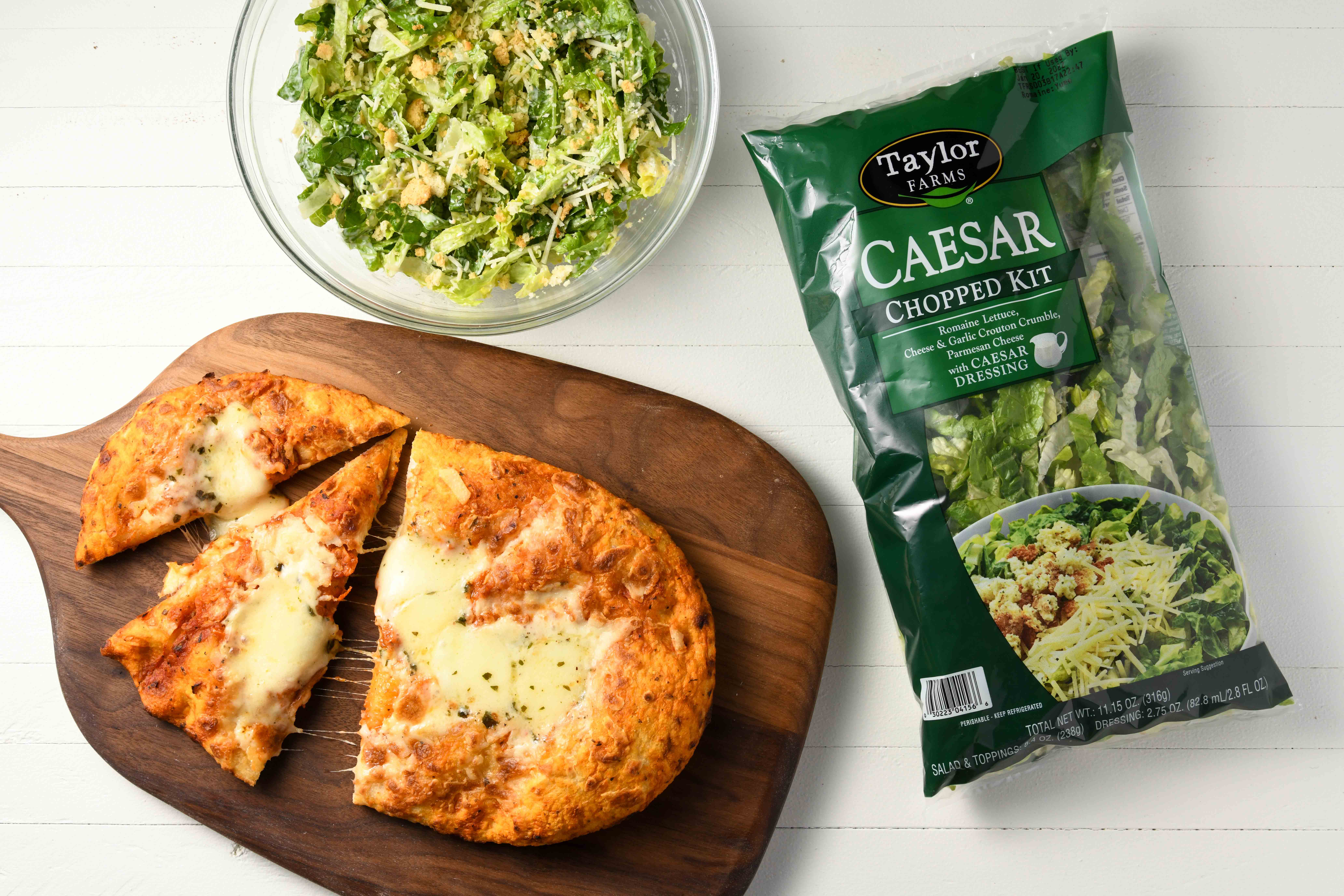 Margherita Pizza & Caesar Chopped Salad Recipe - Home Chef