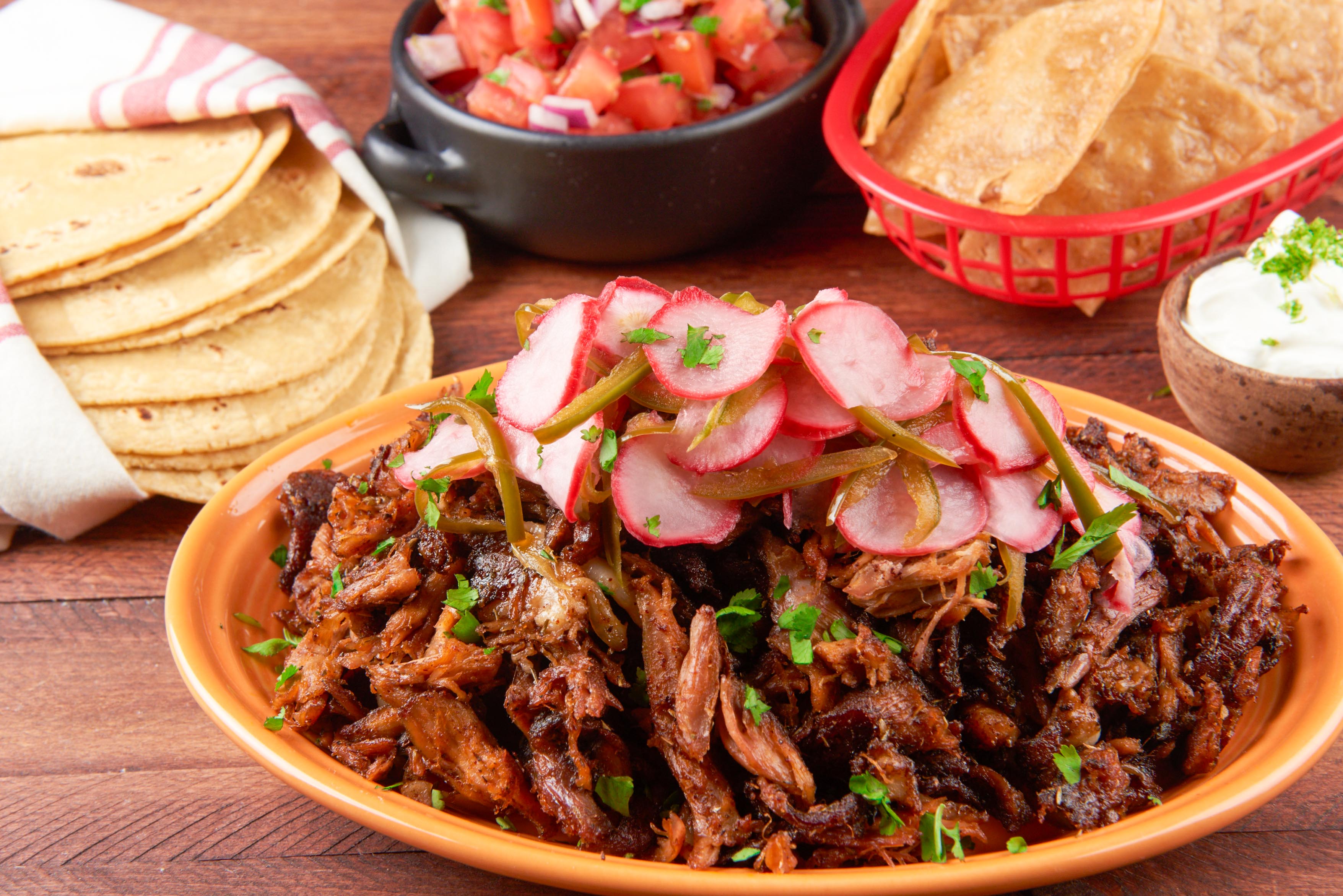Pork Shank Carnitas Platter Recipe - Home Chef