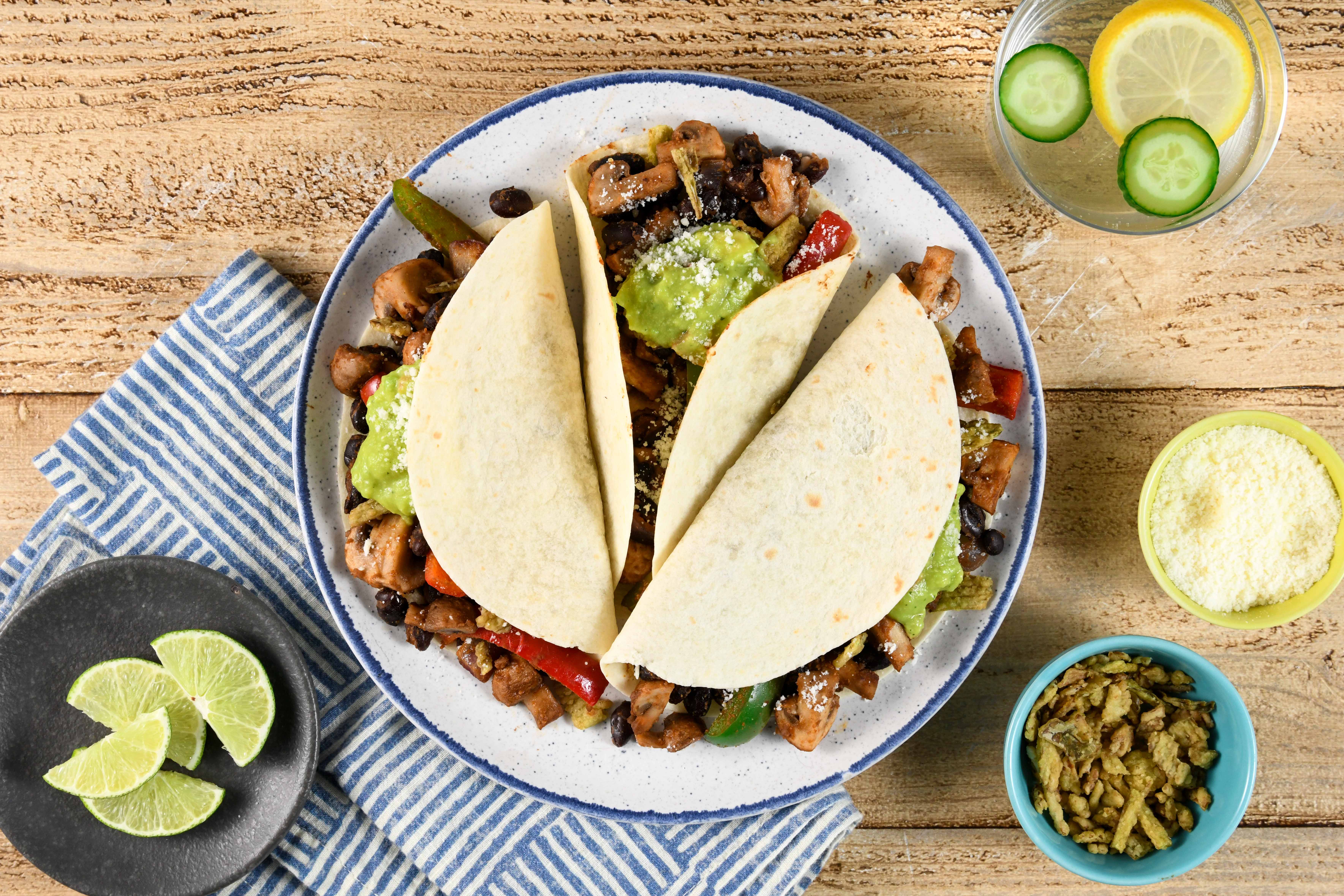 “Car-Nay” Mushroom Asada Tacos Recipe - Home Chef