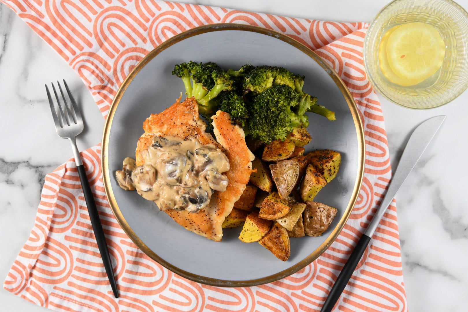 Creamy Truffle and Mushroom Chicken Recipe - Home Chef