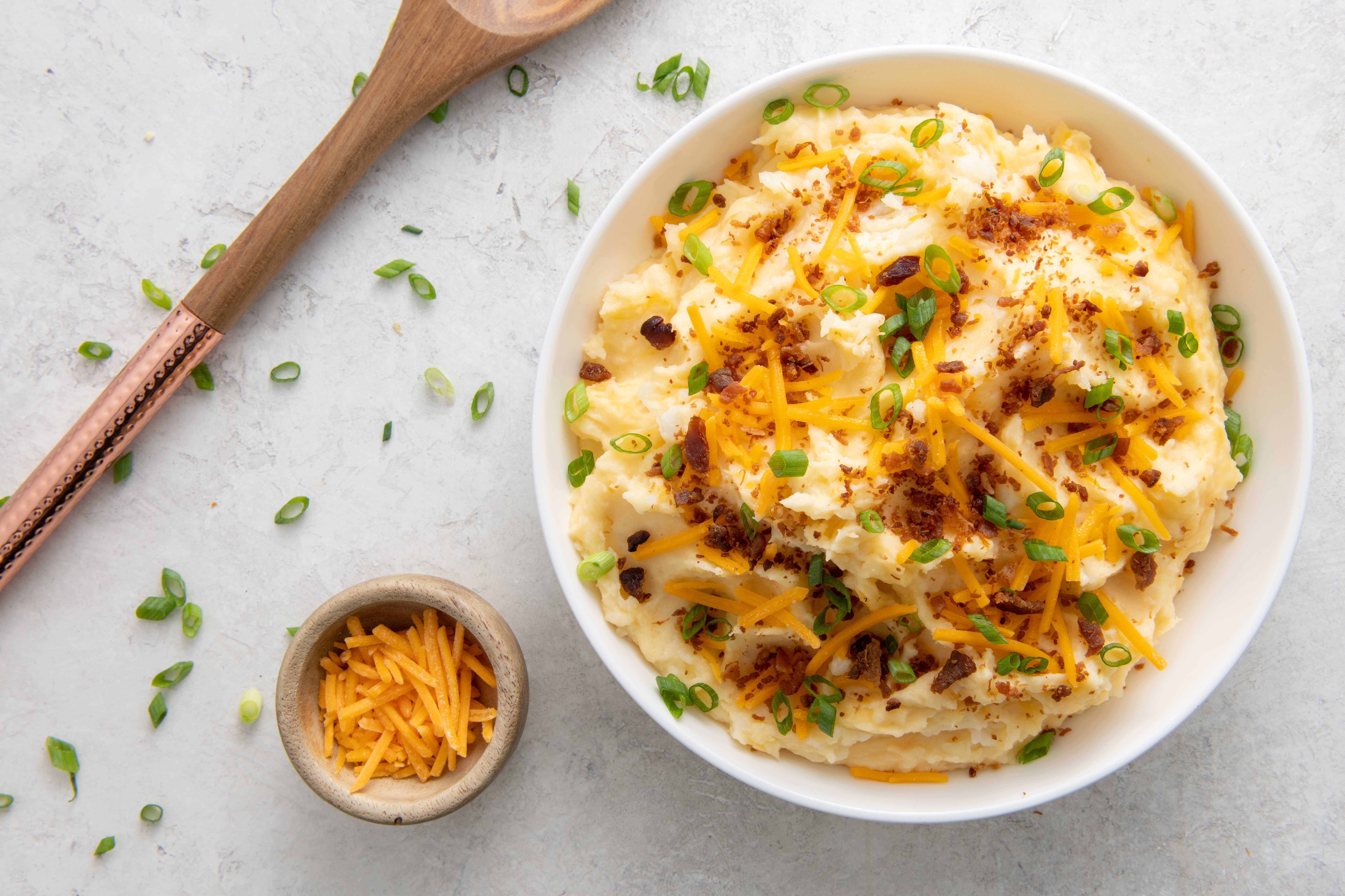 Loaded Mashed Potatoes with Bacon Recipe - Home Chef
