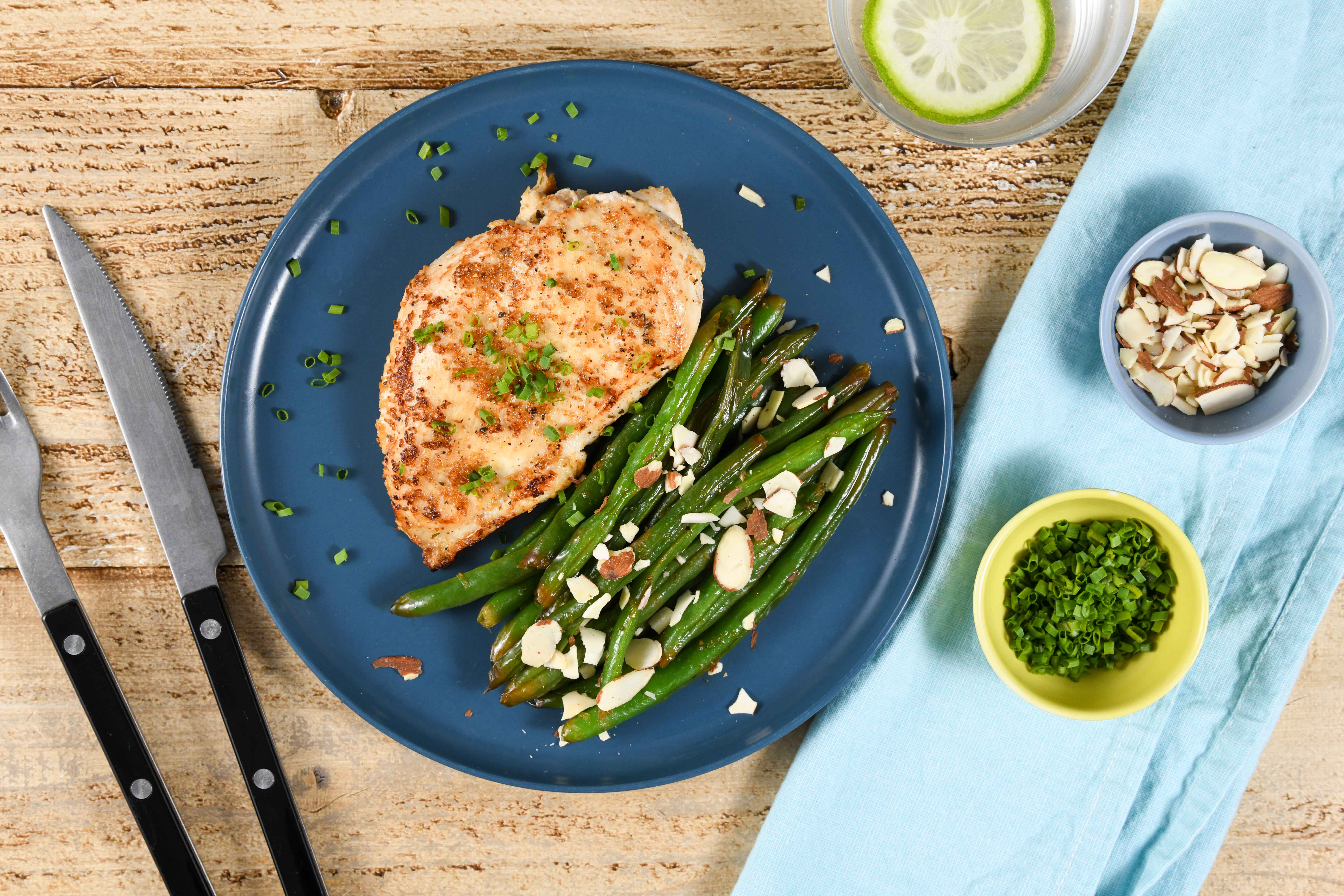 Rotisserie-Seasoned Chicken and Chives Recipe - Home Chef
