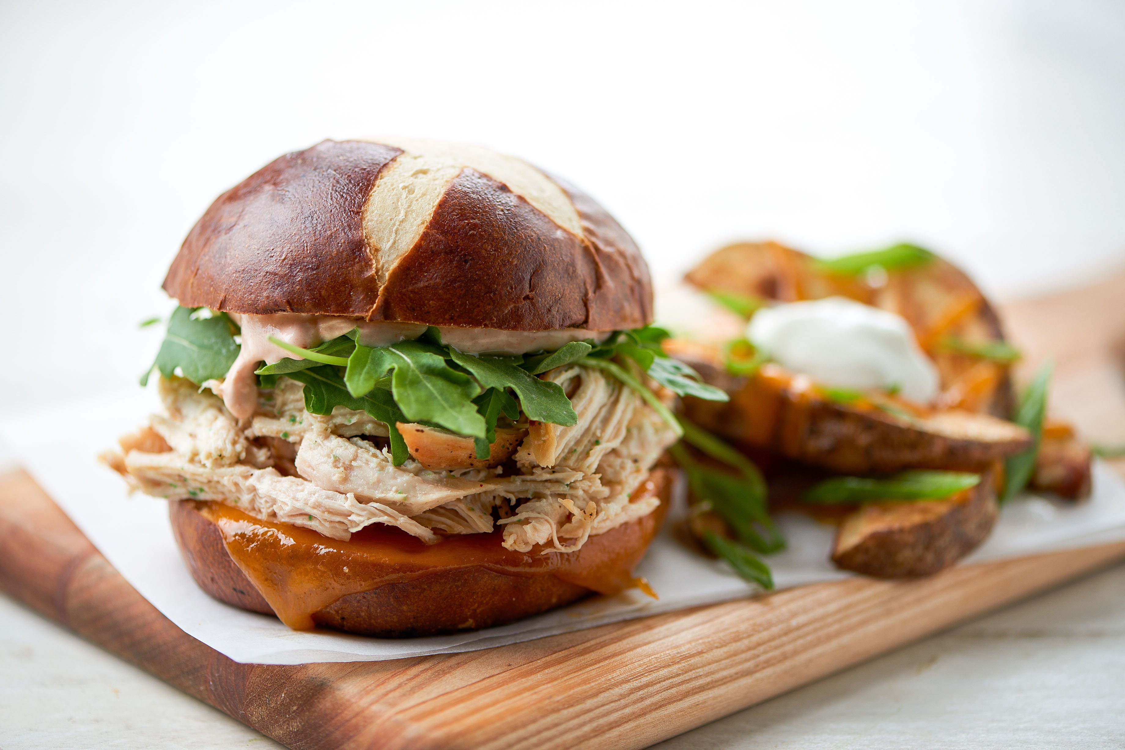 Pulled Ranch Chicken Sandwich Recipe - Home Chef