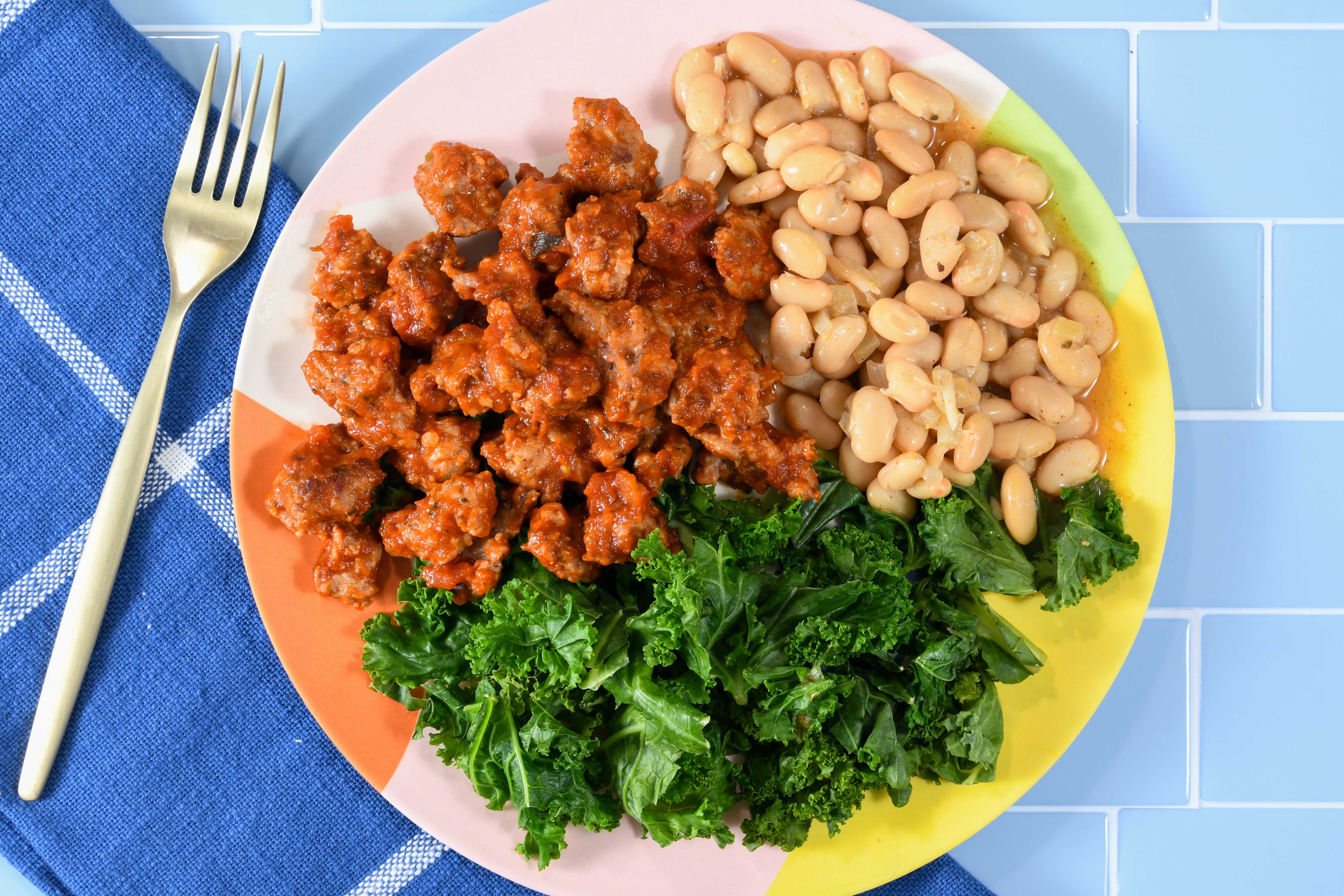 Pork Sausage and Kale Bake Recipe - Tempo