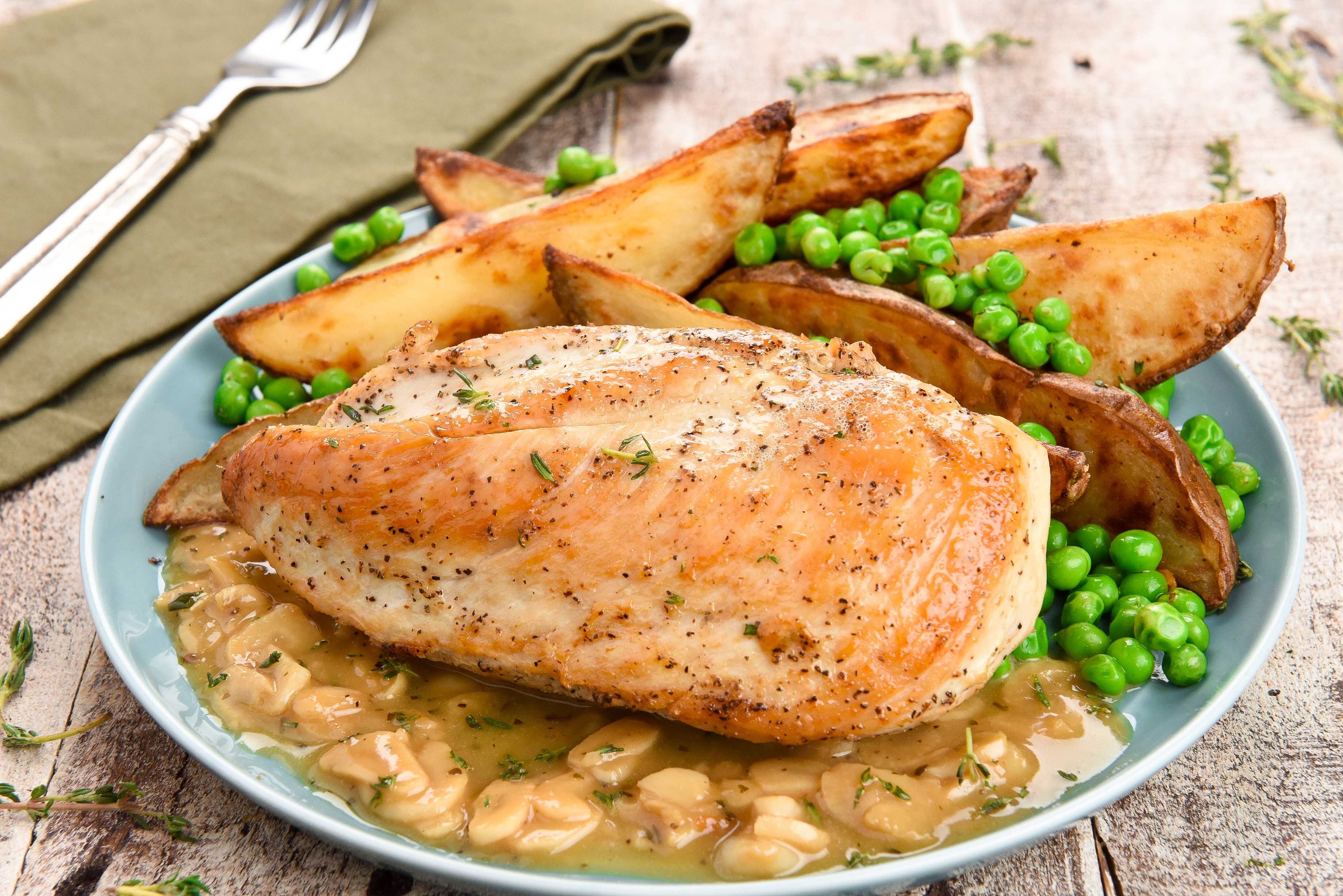 White Wine Garlic Chicken Recipe - Home Chef