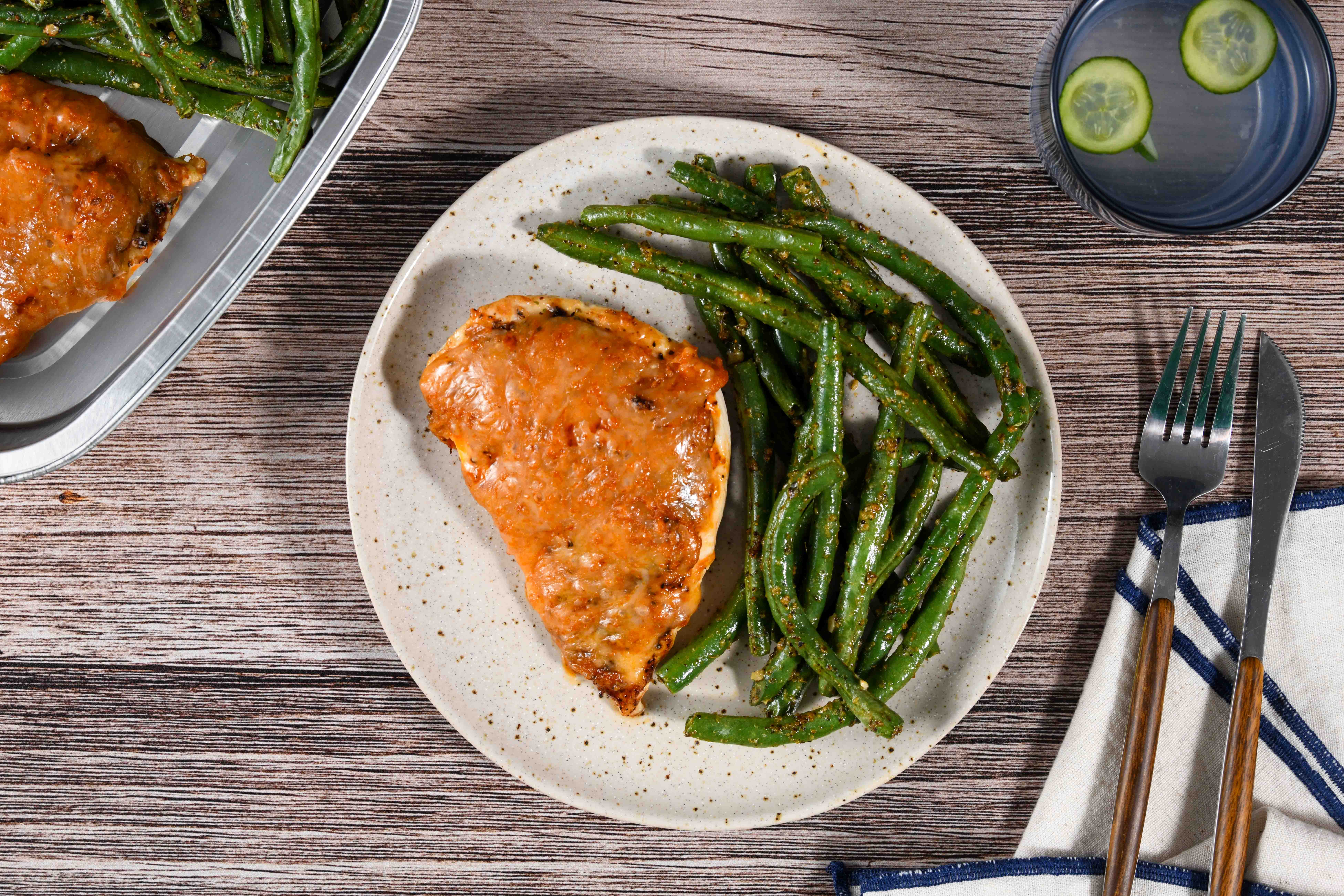 Red Pepper Asiago Chicken Recipe - Home Chef