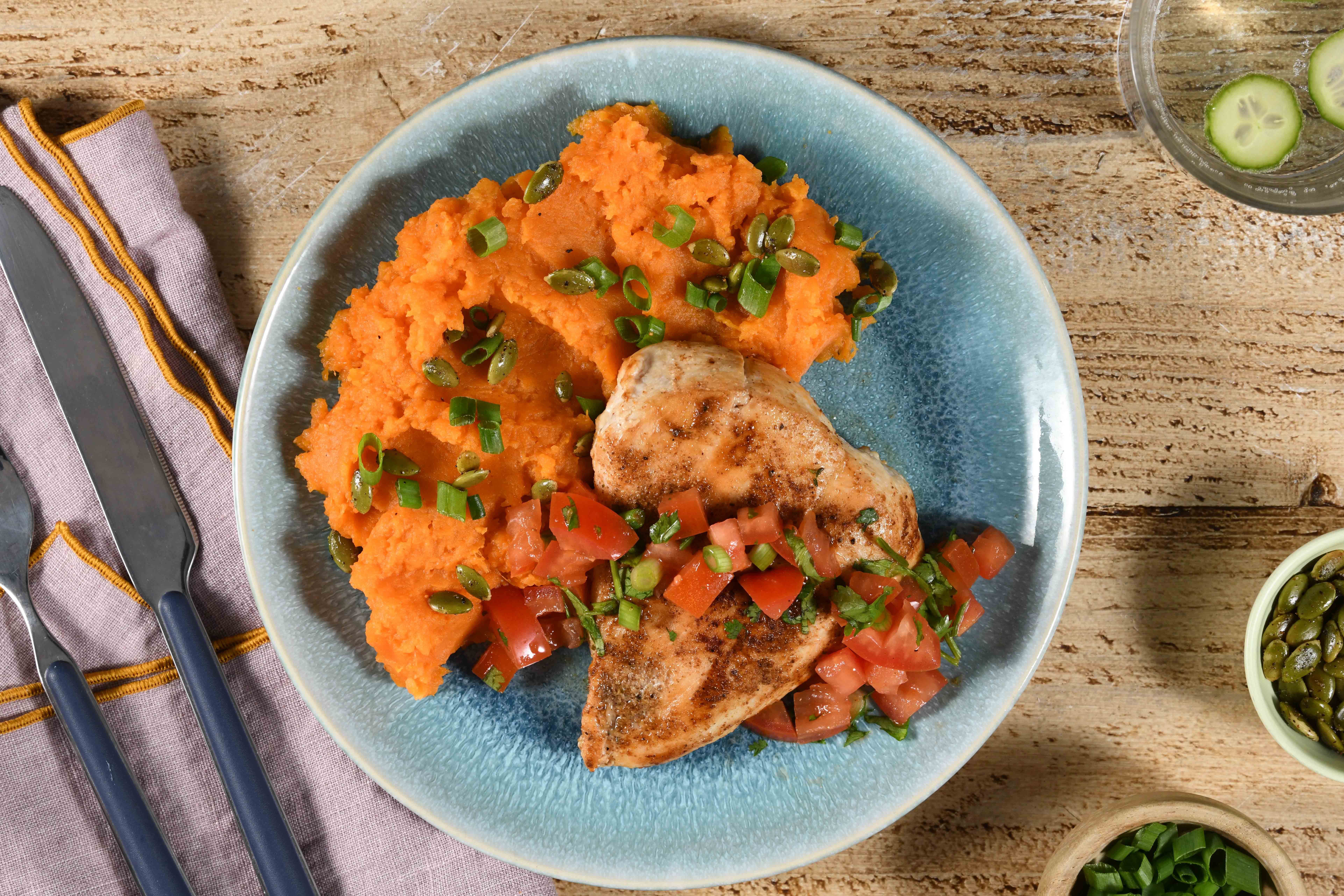 Tex-Mex-Spiced Chicken Recipe - Home Chef