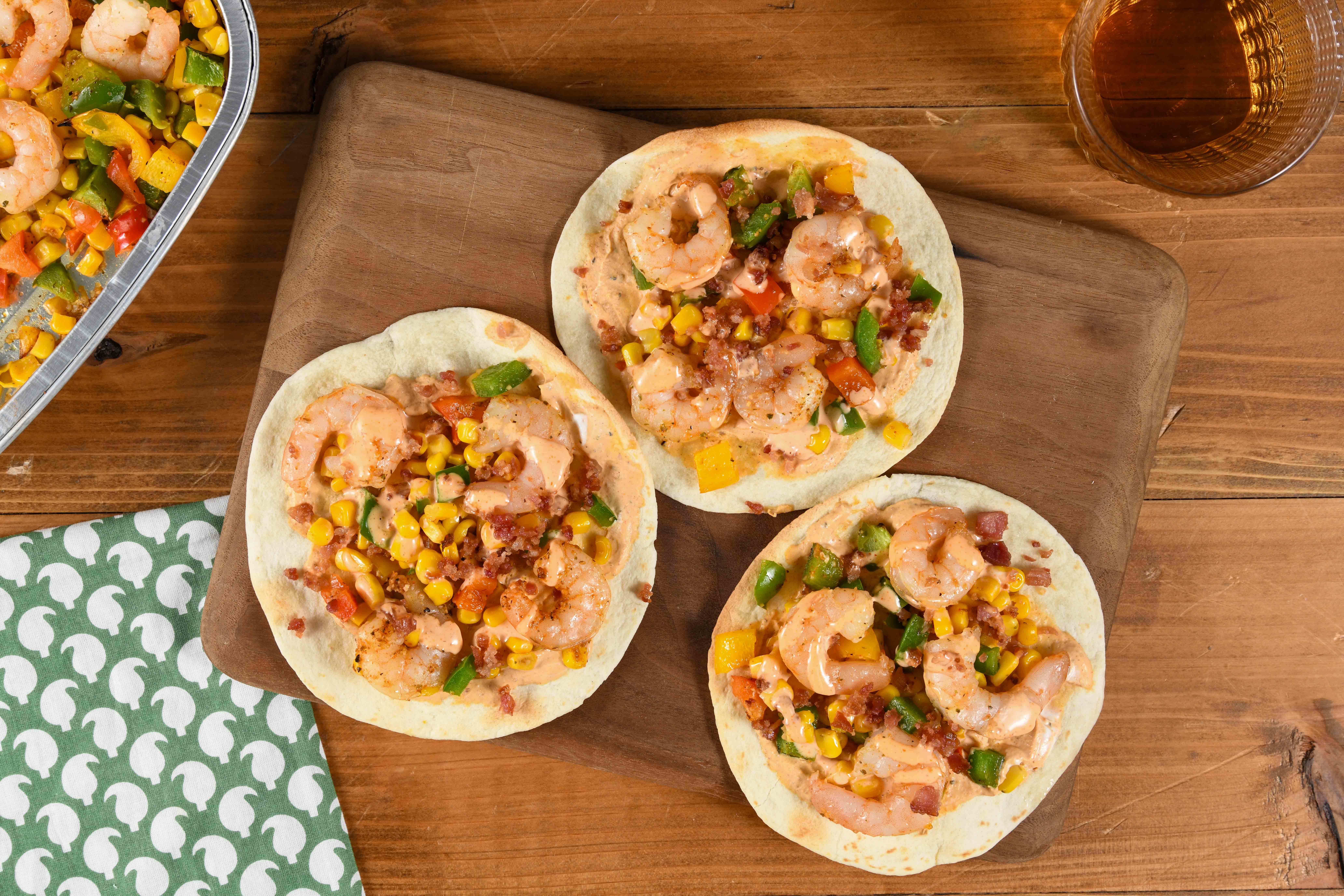 Feisty Cajun-Style Shrimp Tostadas Recipe - Home Chef