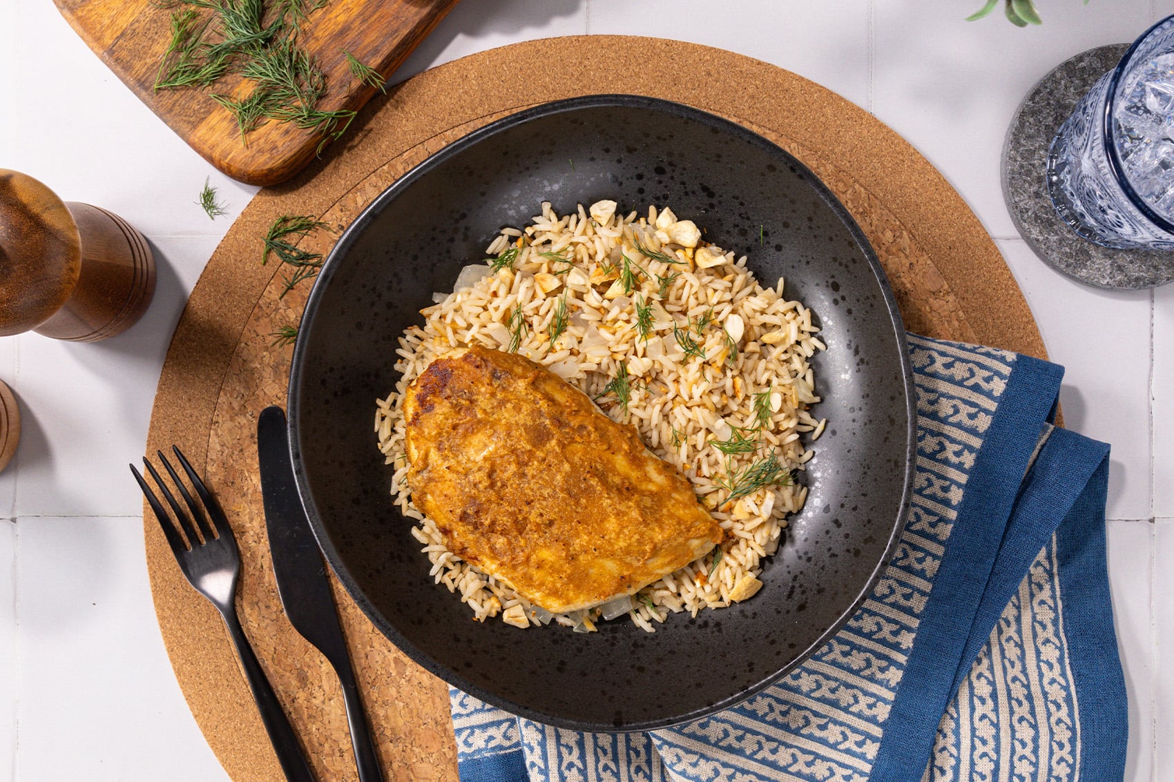 Hummus Crusted Chicken Recipe - Home Chef