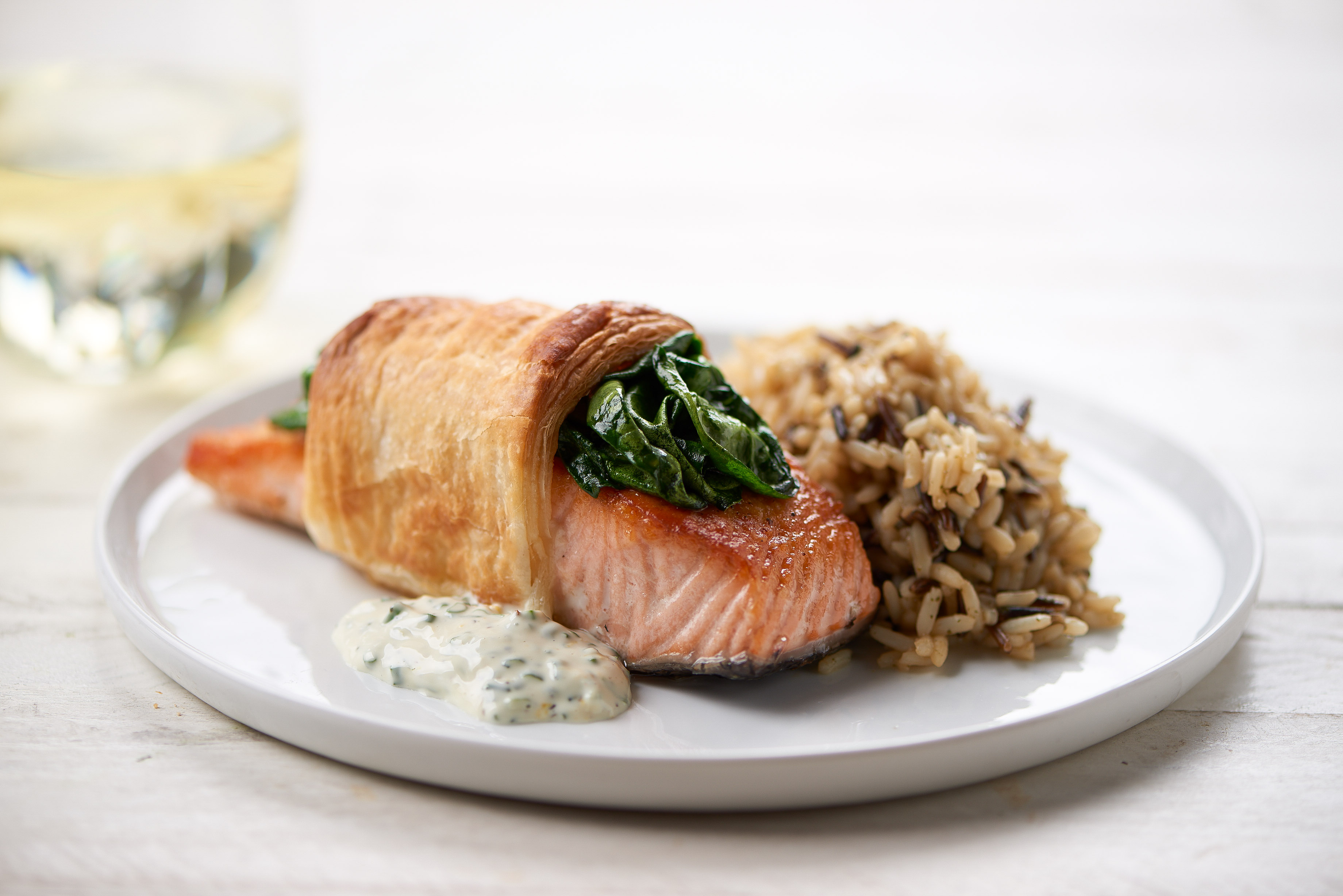 Salmon in Puff Pastry Recipe - Home Chef