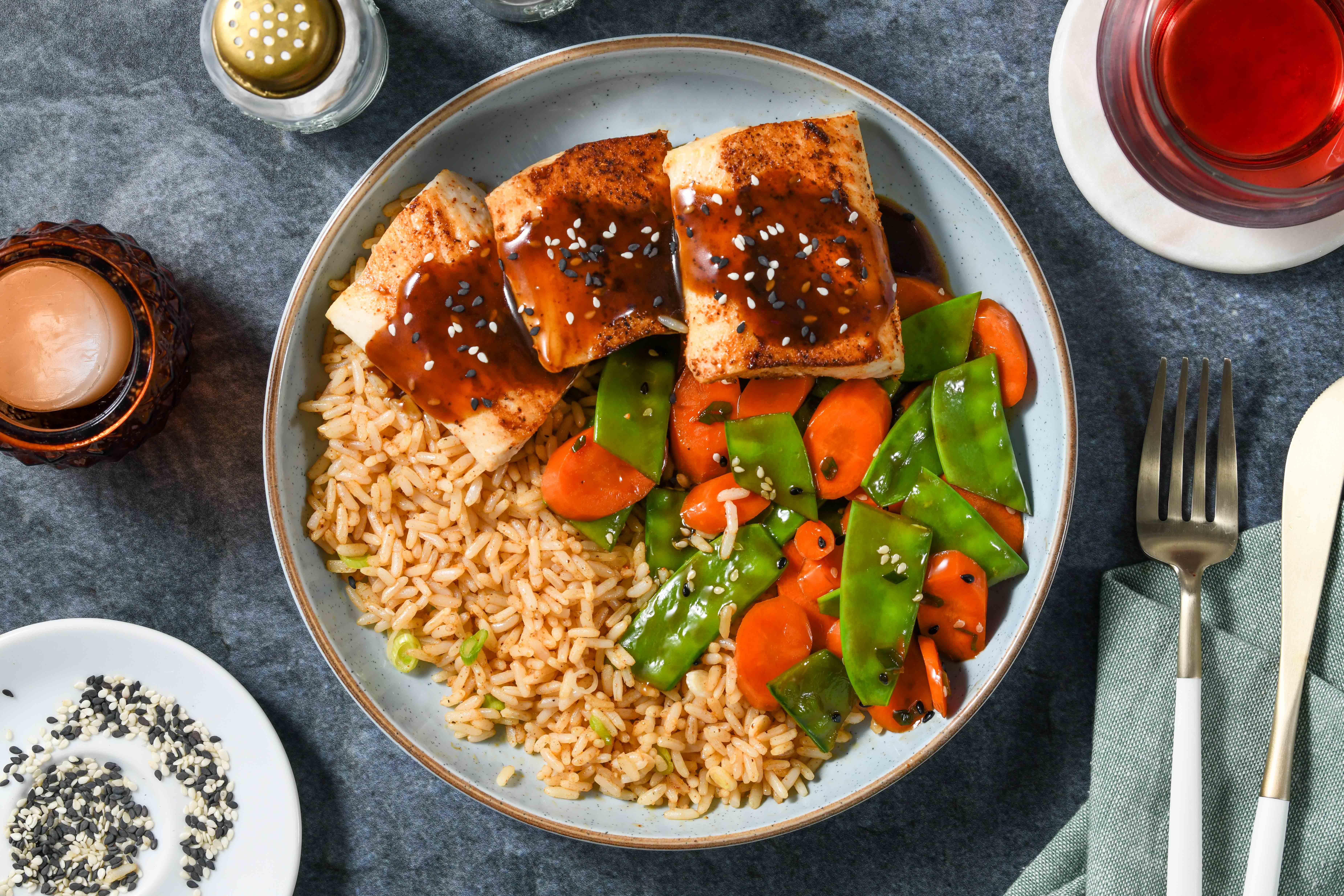 Sesame Ginger Mahi-Mahi Recipe - Home Chef