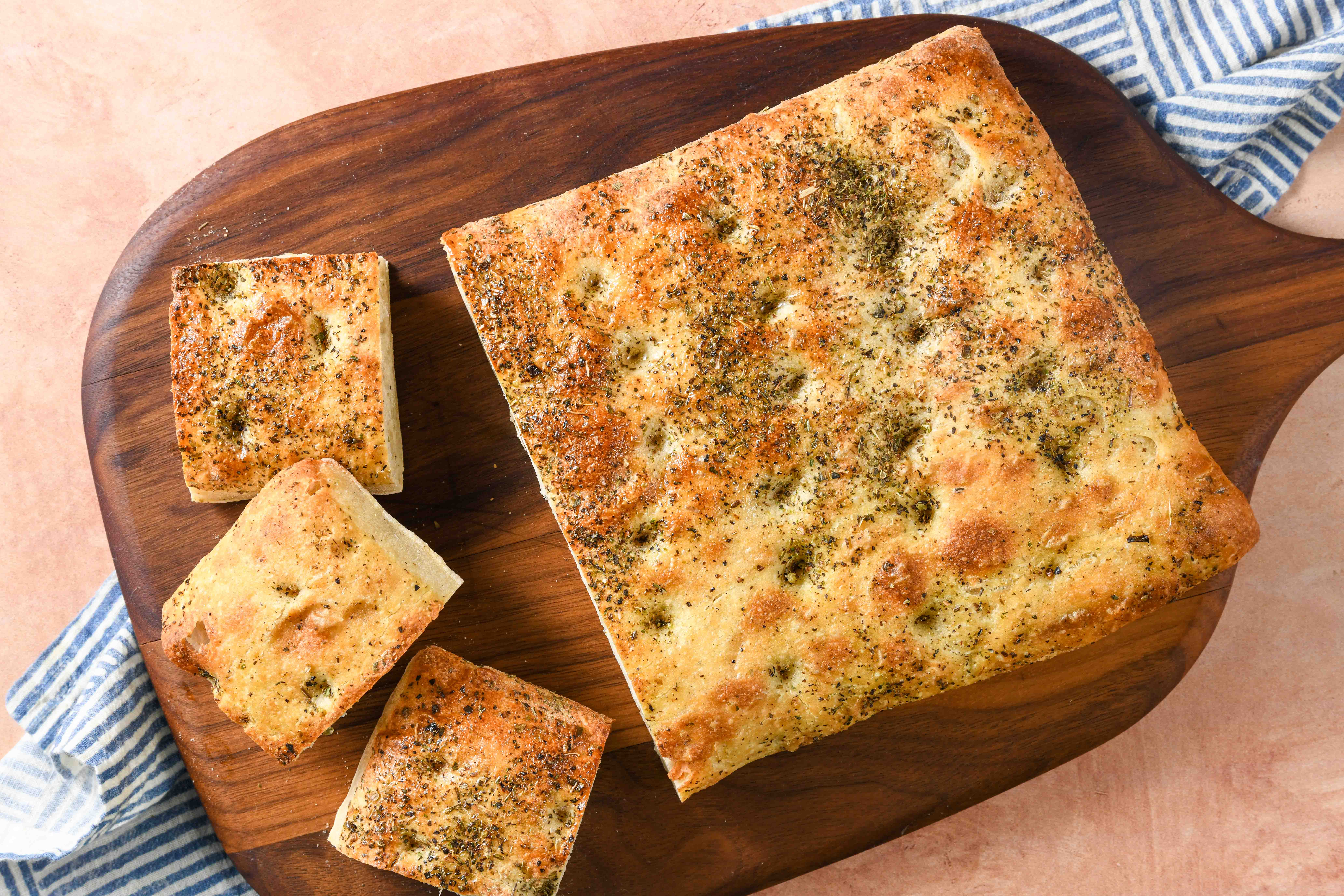 Olive Oil & Fine Herbs Focaccia Recipe - Home Chef