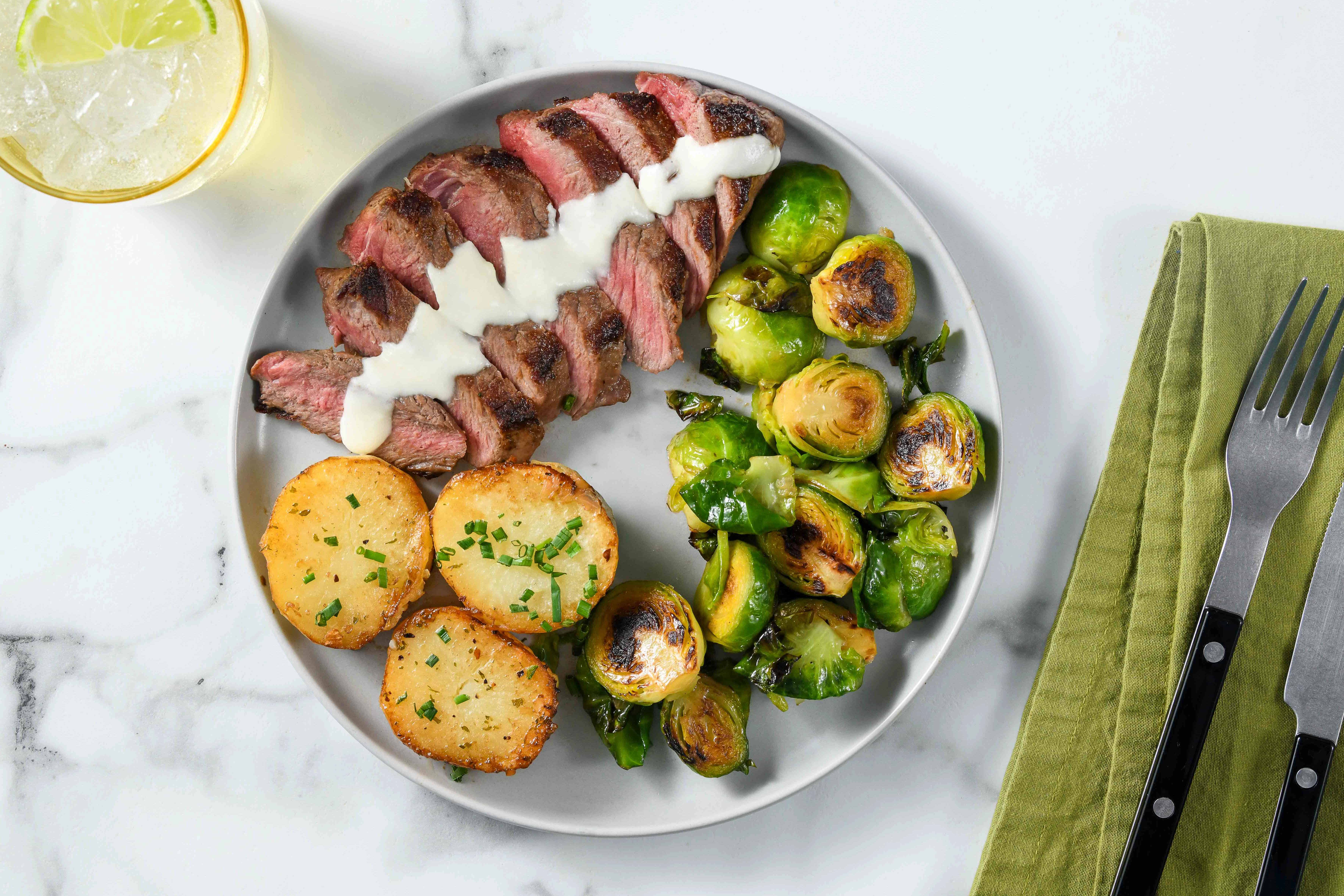 Asiago Fondue Sirloin Recipe - Home Chef