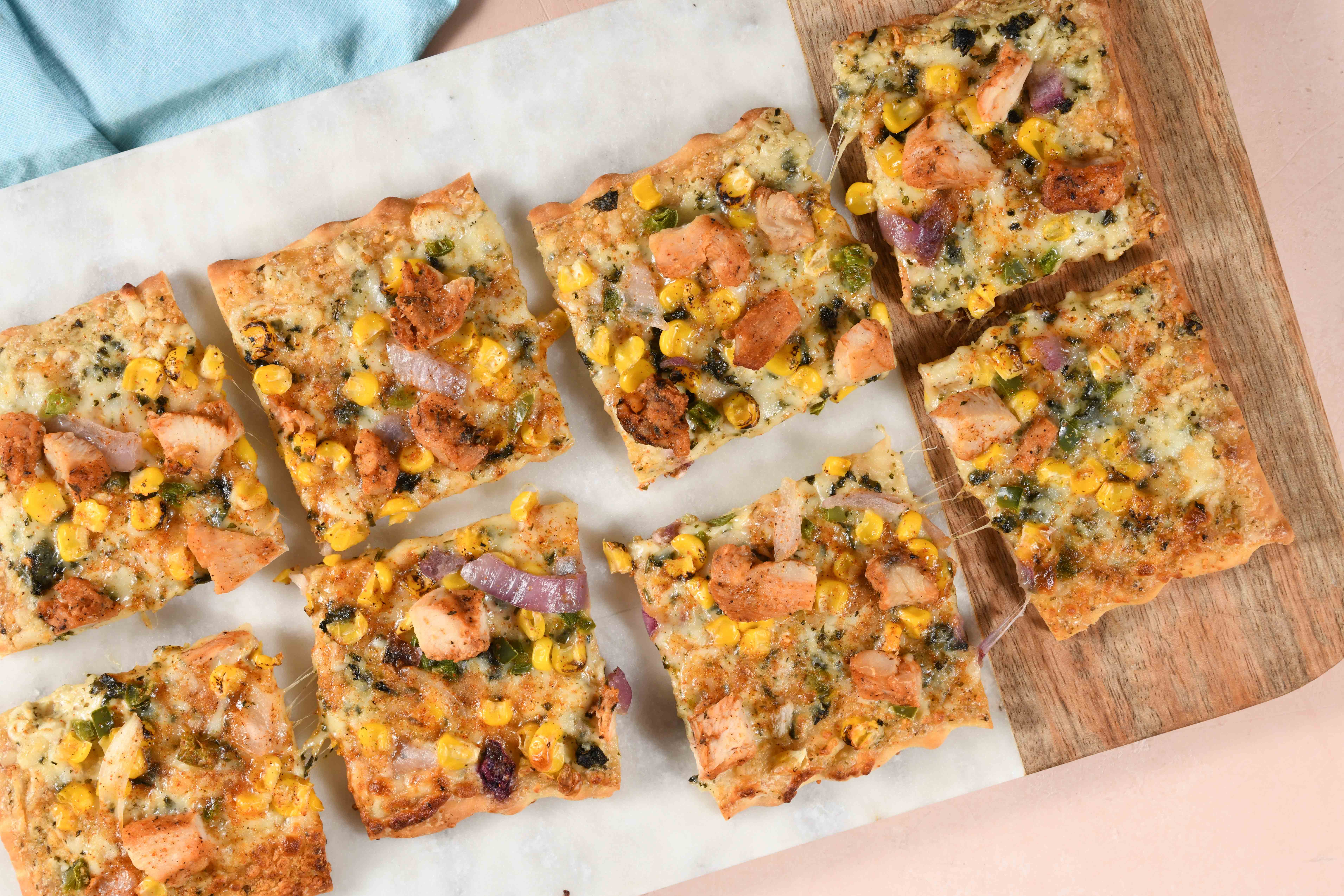 Mexican-Style Street Corn and Chicken Flatbread Recipe - Home Chef