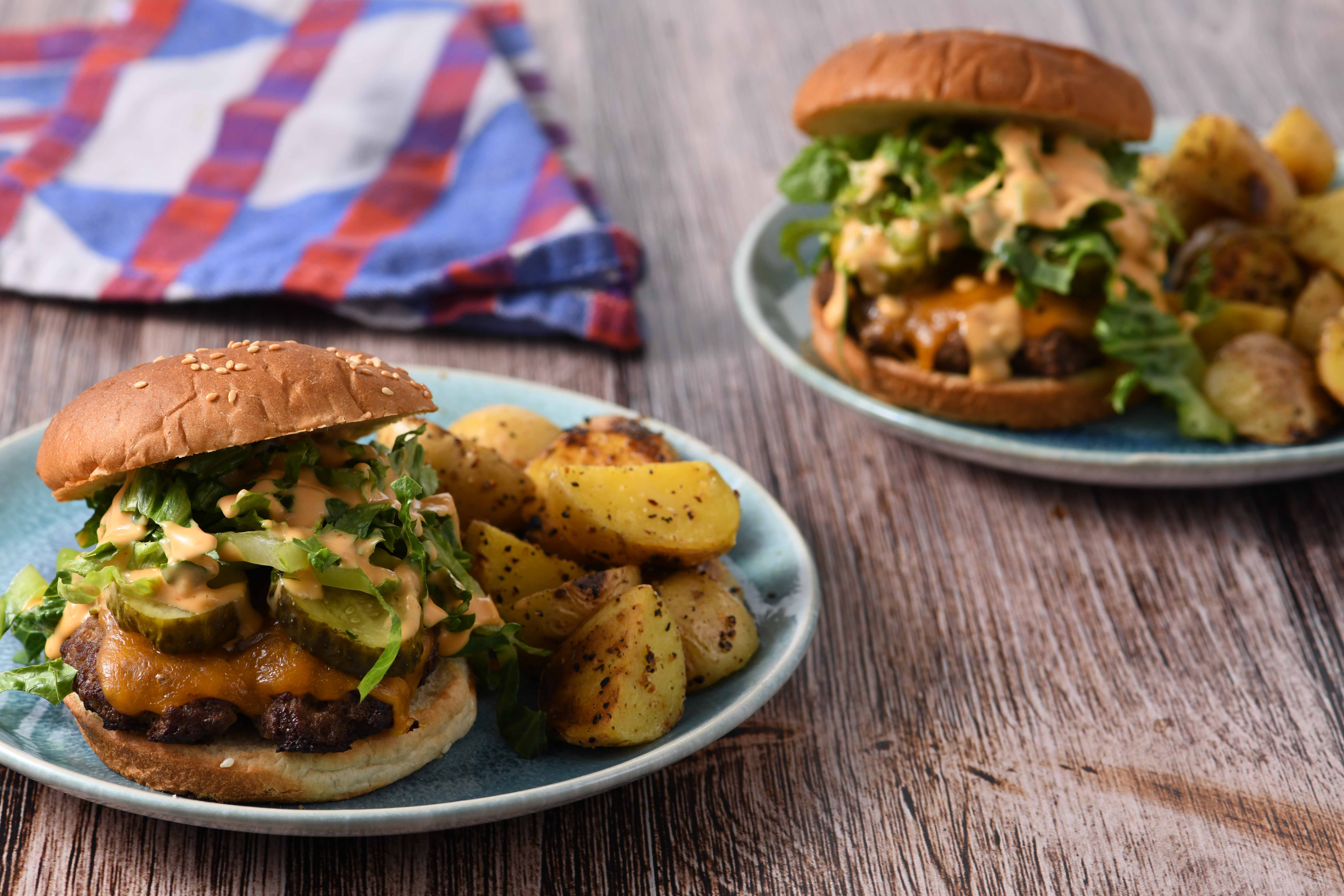 Large Mac Beef Burger Recipe - Home Chef