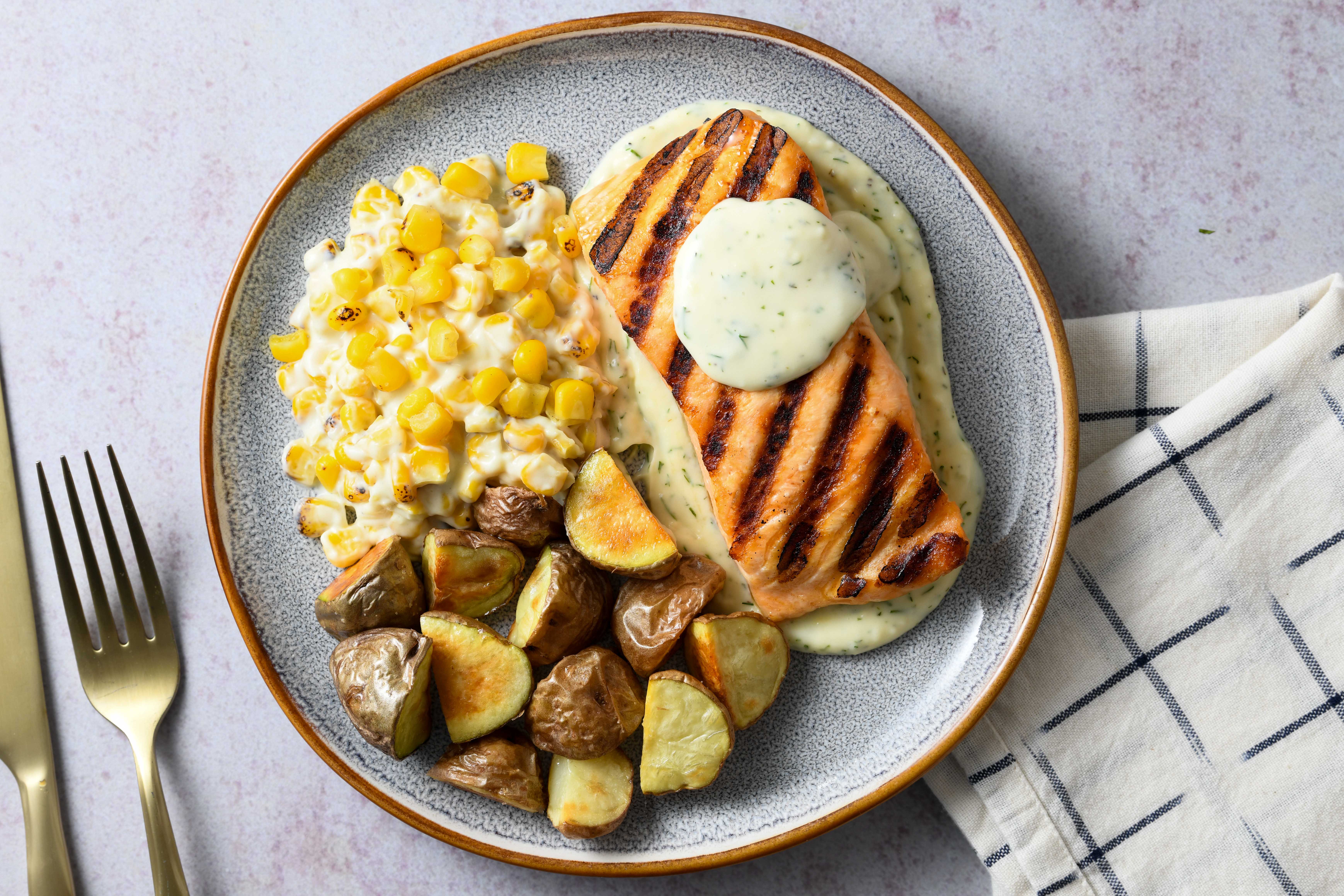 Salmon and Dill Sauce Recipe - Tempo