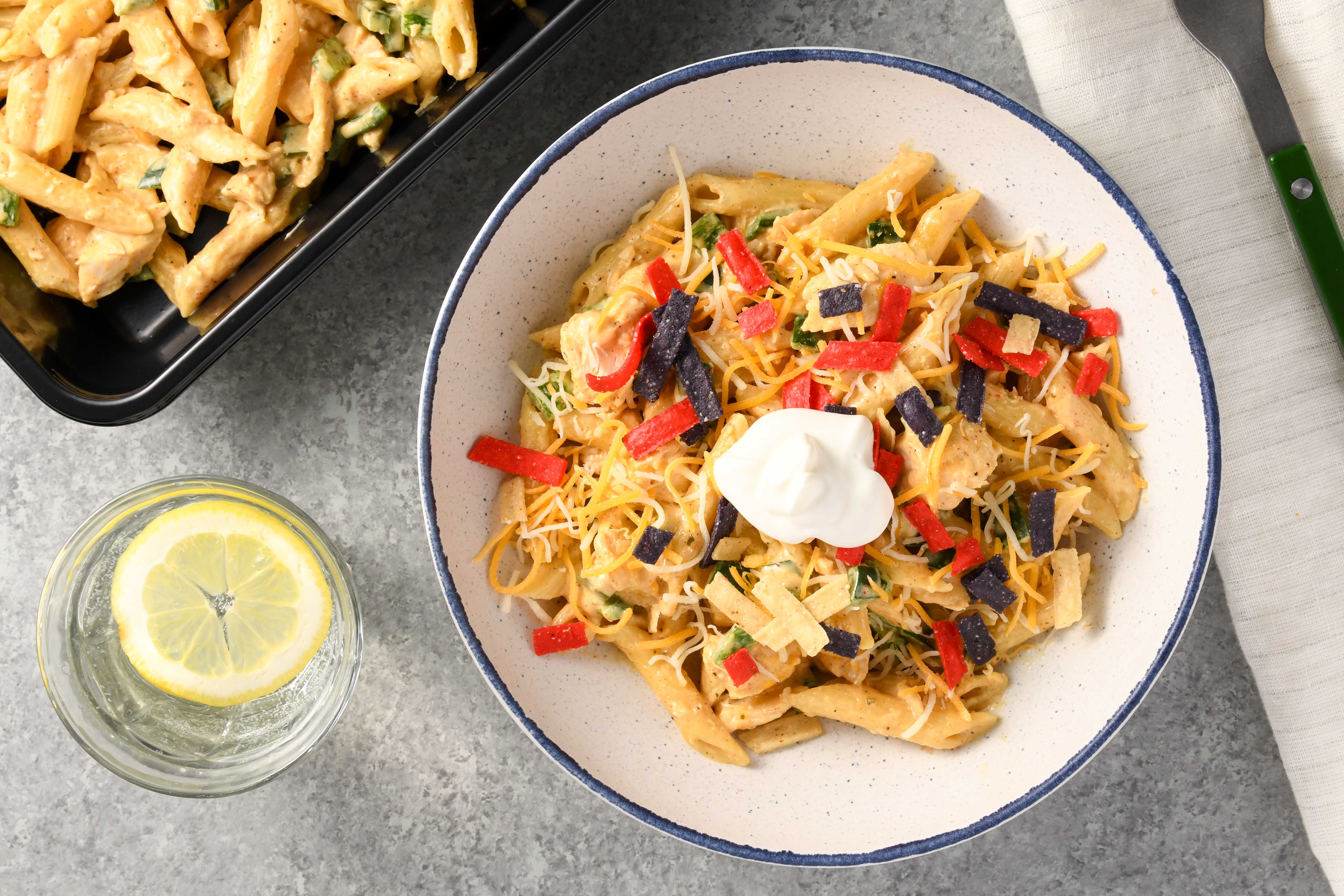 Cheesy Chicken and Tortilla Pasta Recipe - Home Chef